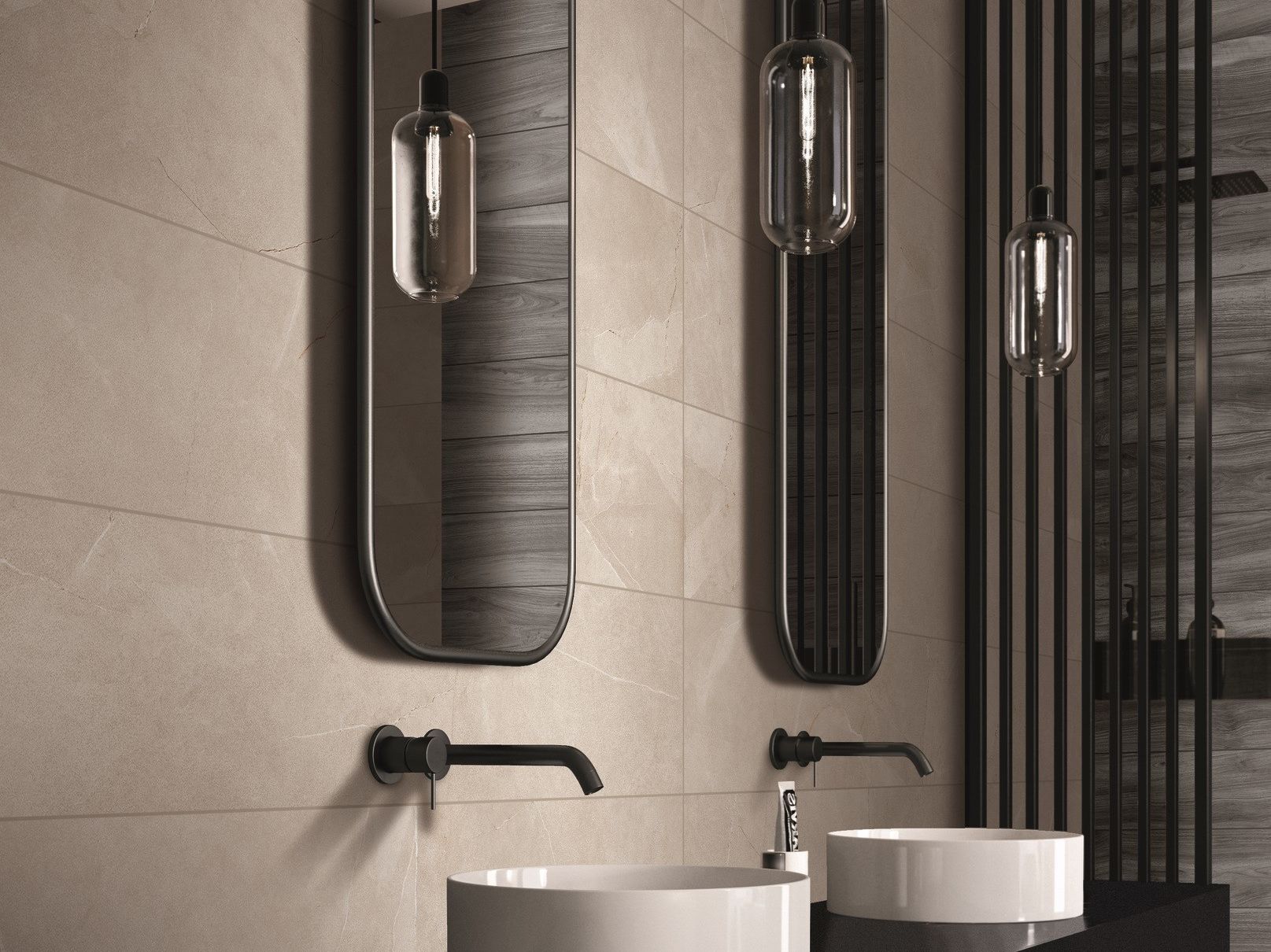 Porcelain stoneware wall/floor tiles STORM By Ariana Ceramica