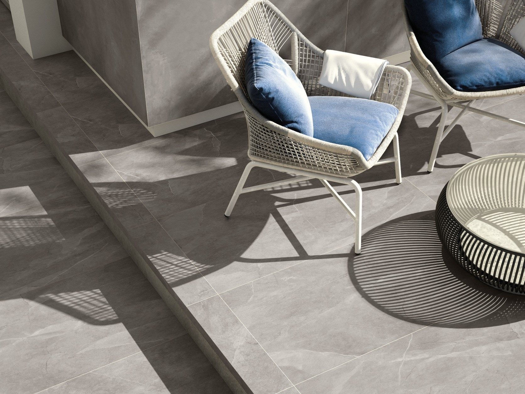 Porcelain stoneware wall/floor tiles STORM By Ariana Ceramica