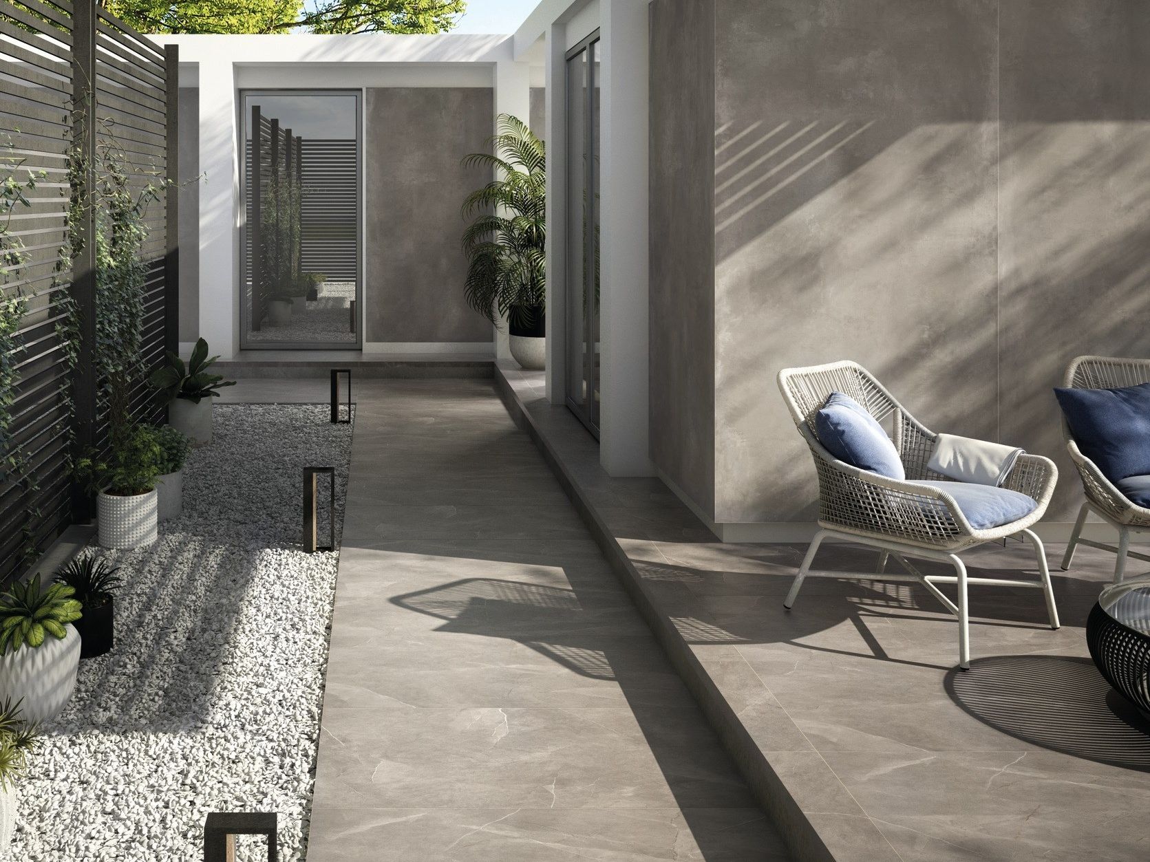 Porcelain stoneware wall/floor tiles STORM By Ariana Ceramica