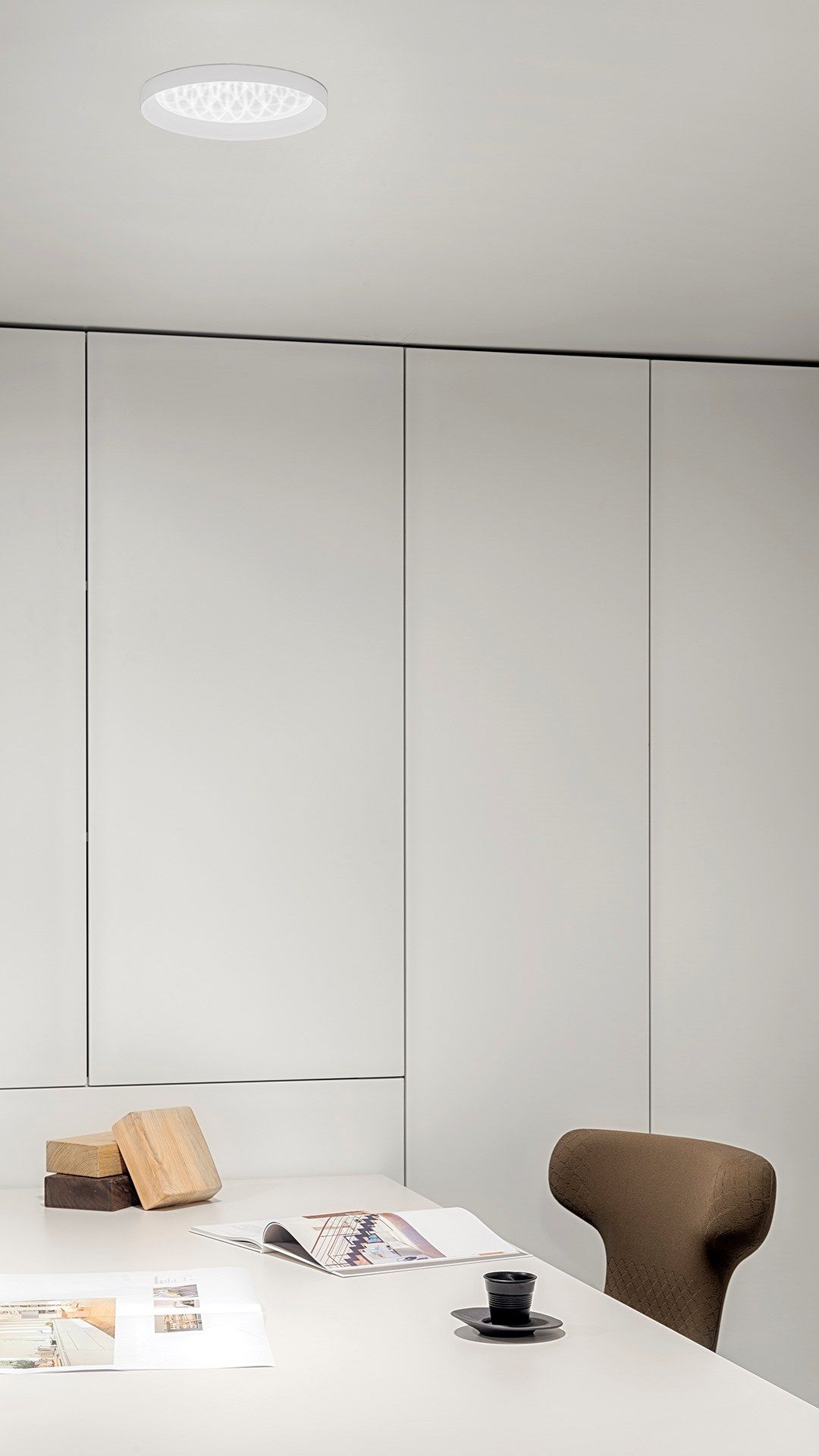 STRAM PRISMATIC Recessed LED ceiling lamp By Arkoslight | design Rubén ...