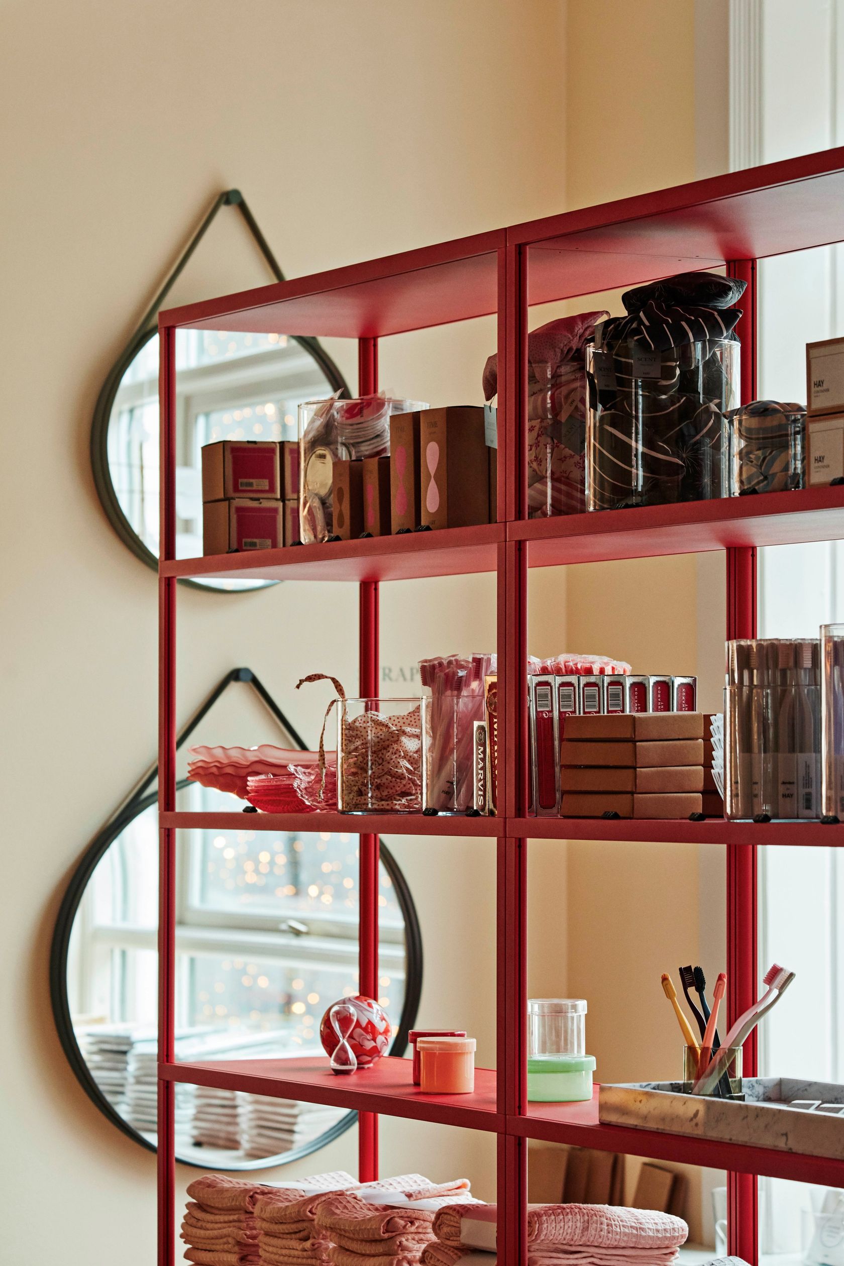 STRAP MIRROR mirror By Hay