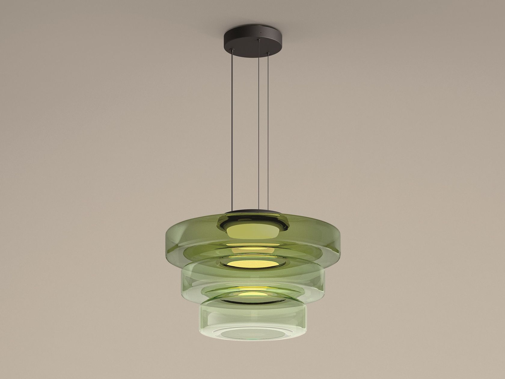 STRATA | Lampada a sospensione By LEDS C4 design Nahtrang design