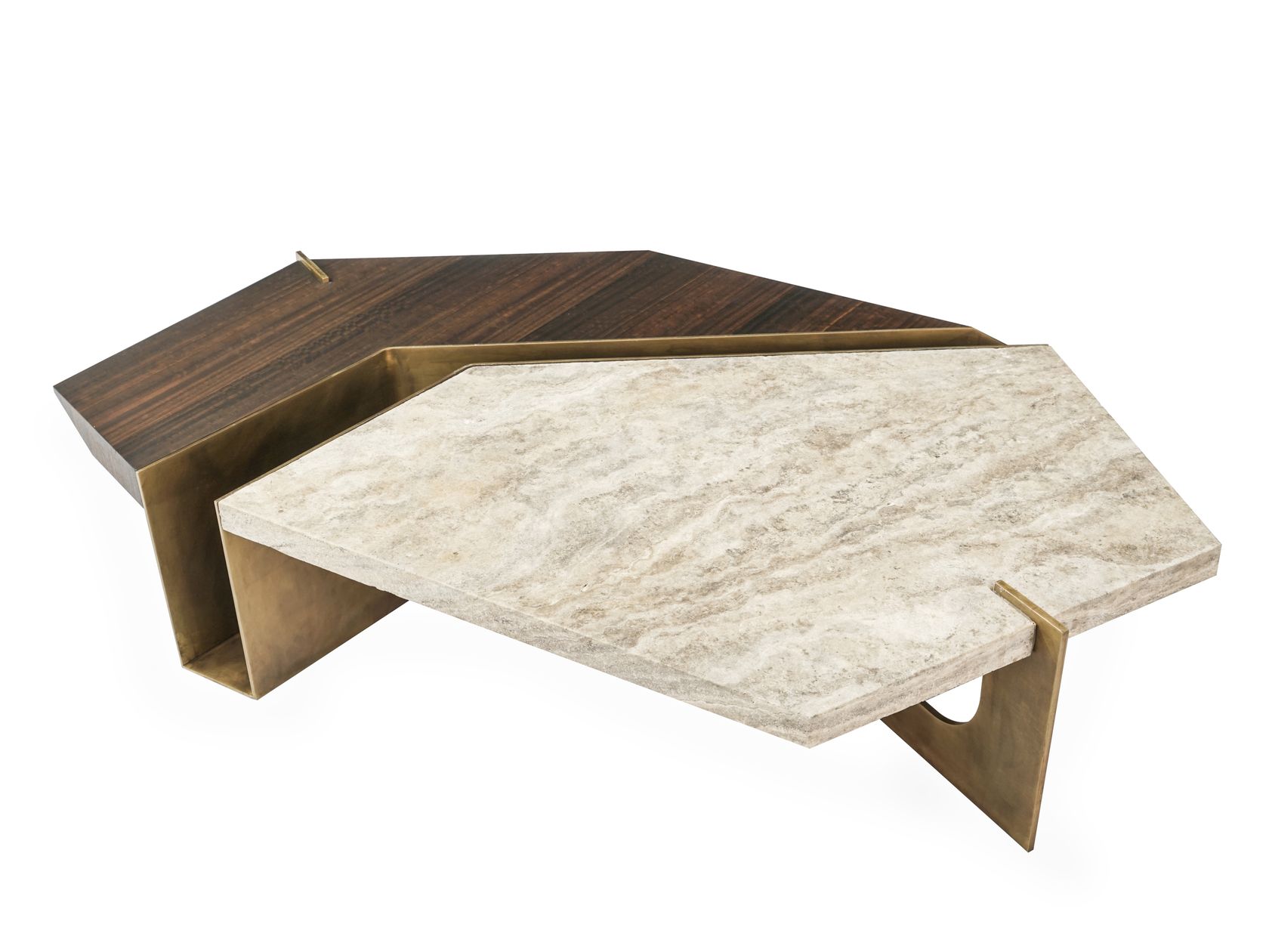STRATOS Low coffee table By ENNE | design Maurizio Manzoni