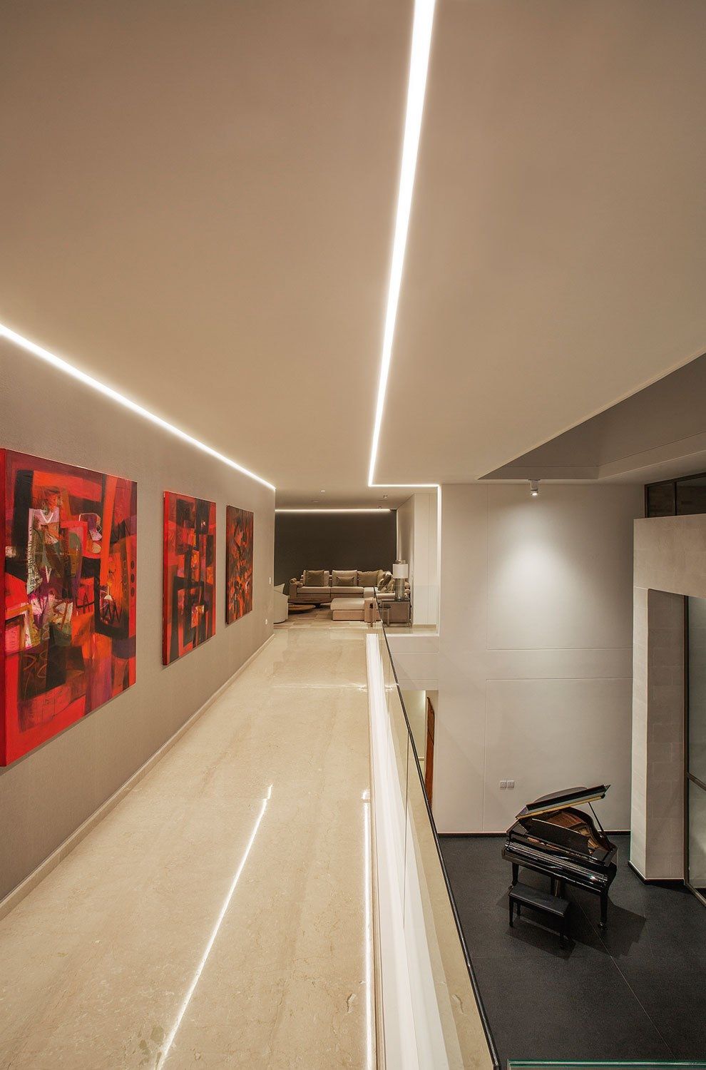 STREAMLINER TRIMLESS Linear lighting profile By Deltalight