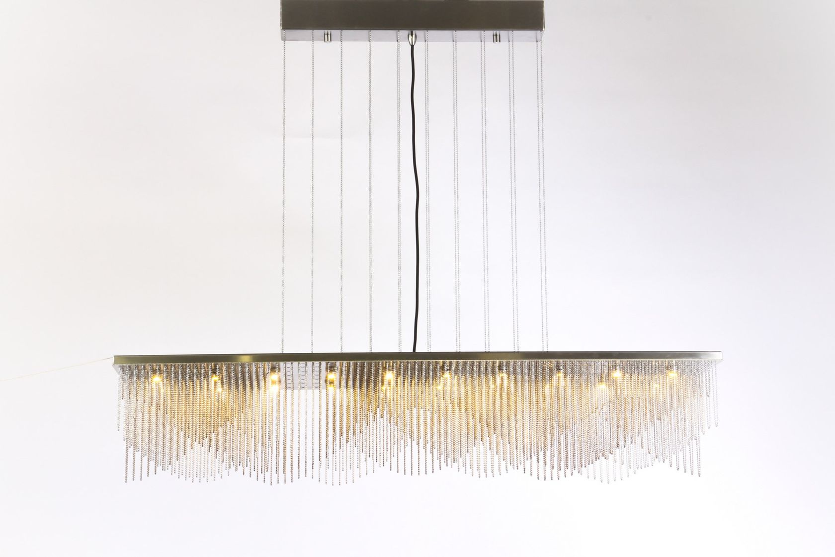 LED pendant lamp STREAMWAVE By Willowlamp design Adam Hoets