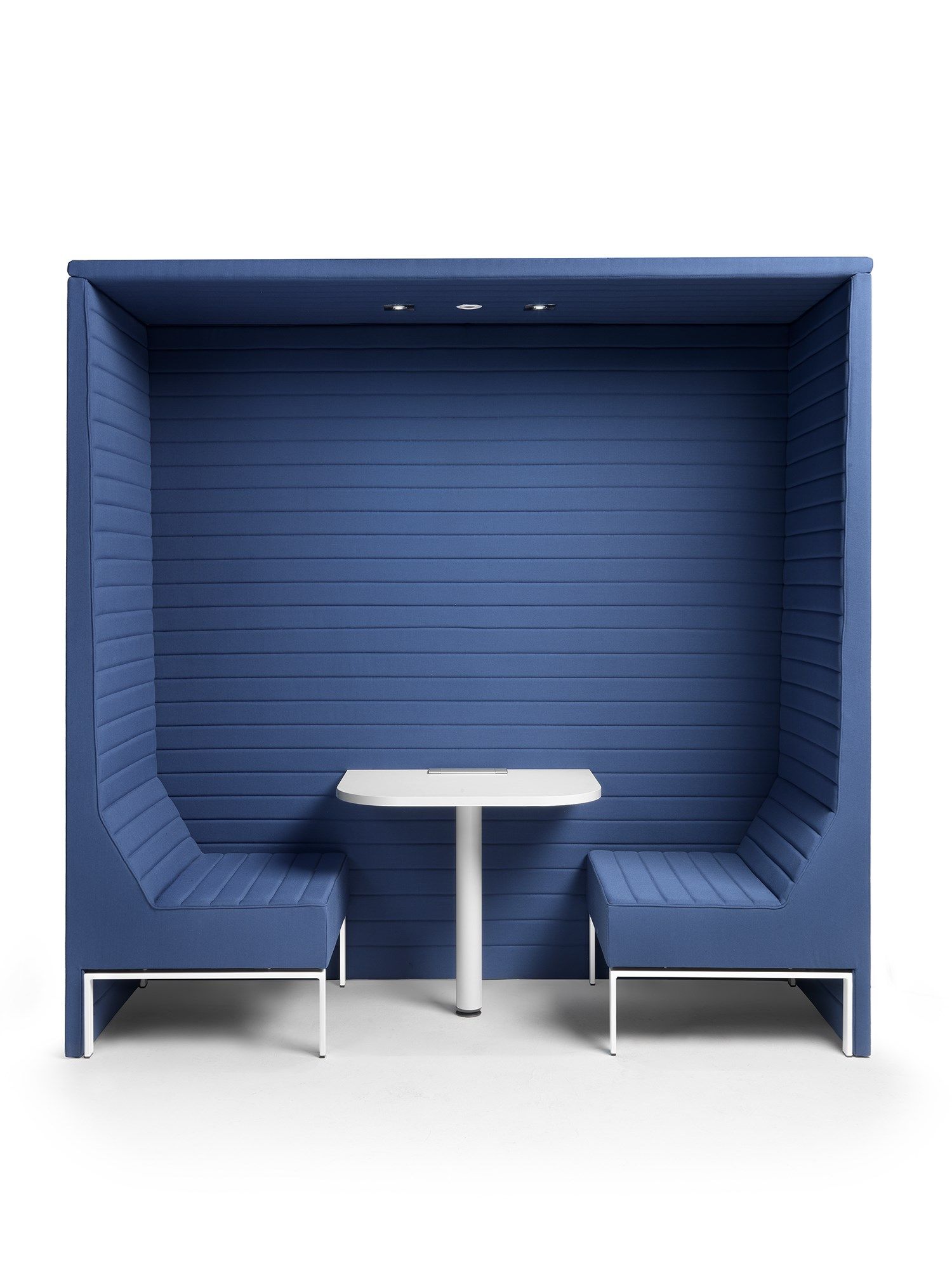 STRIPES BOX | Office booth By Marelli design Jérôme Gauthier