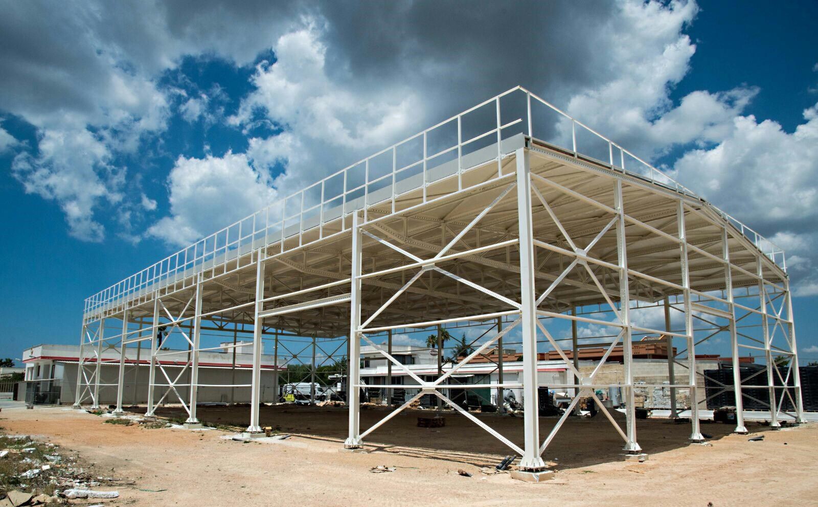 Structural steel beam, column, and section STRUCTURA COSTRUIRE By Scaff System