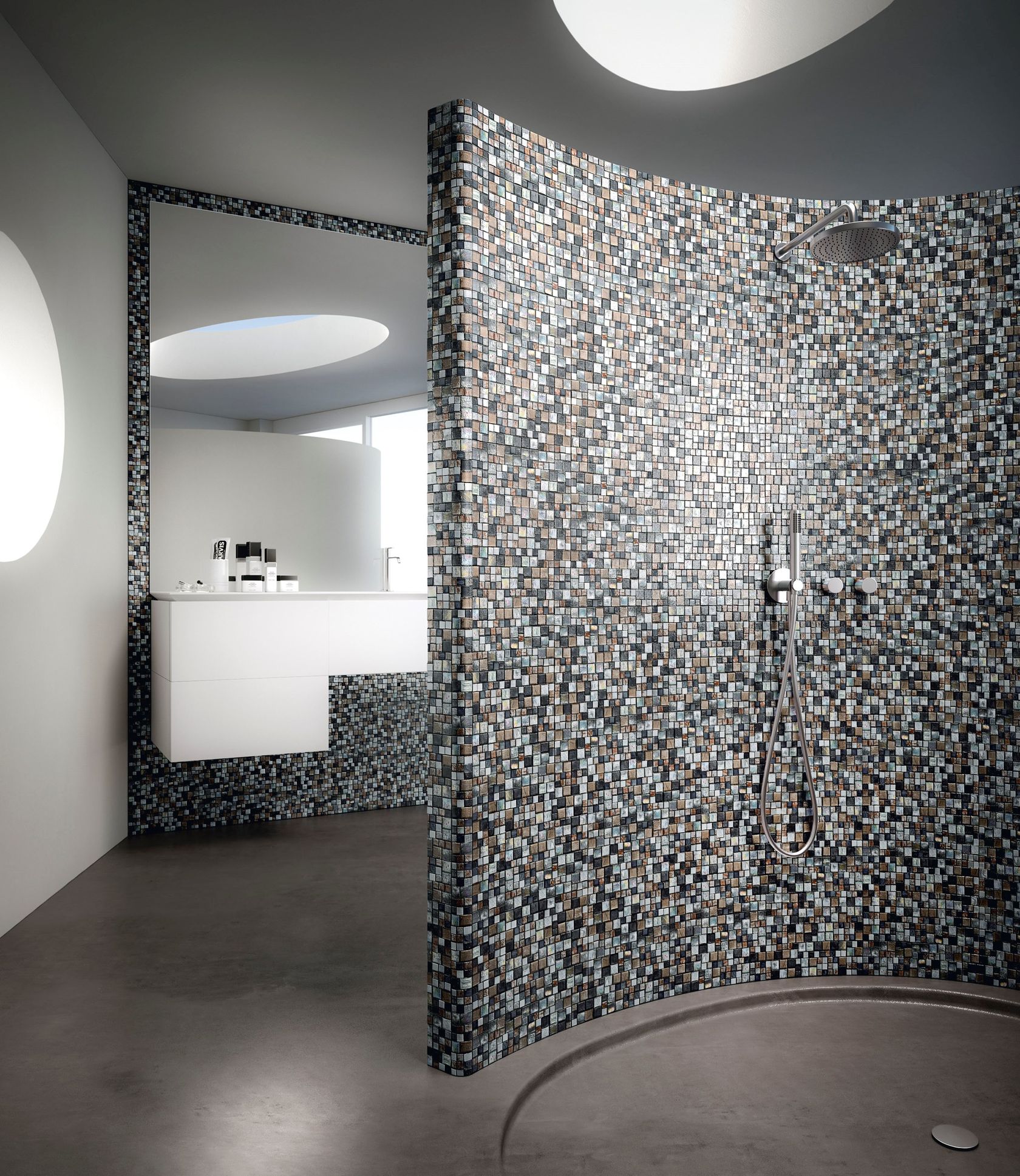 STRUCTURA Glass mosaic By Sicis