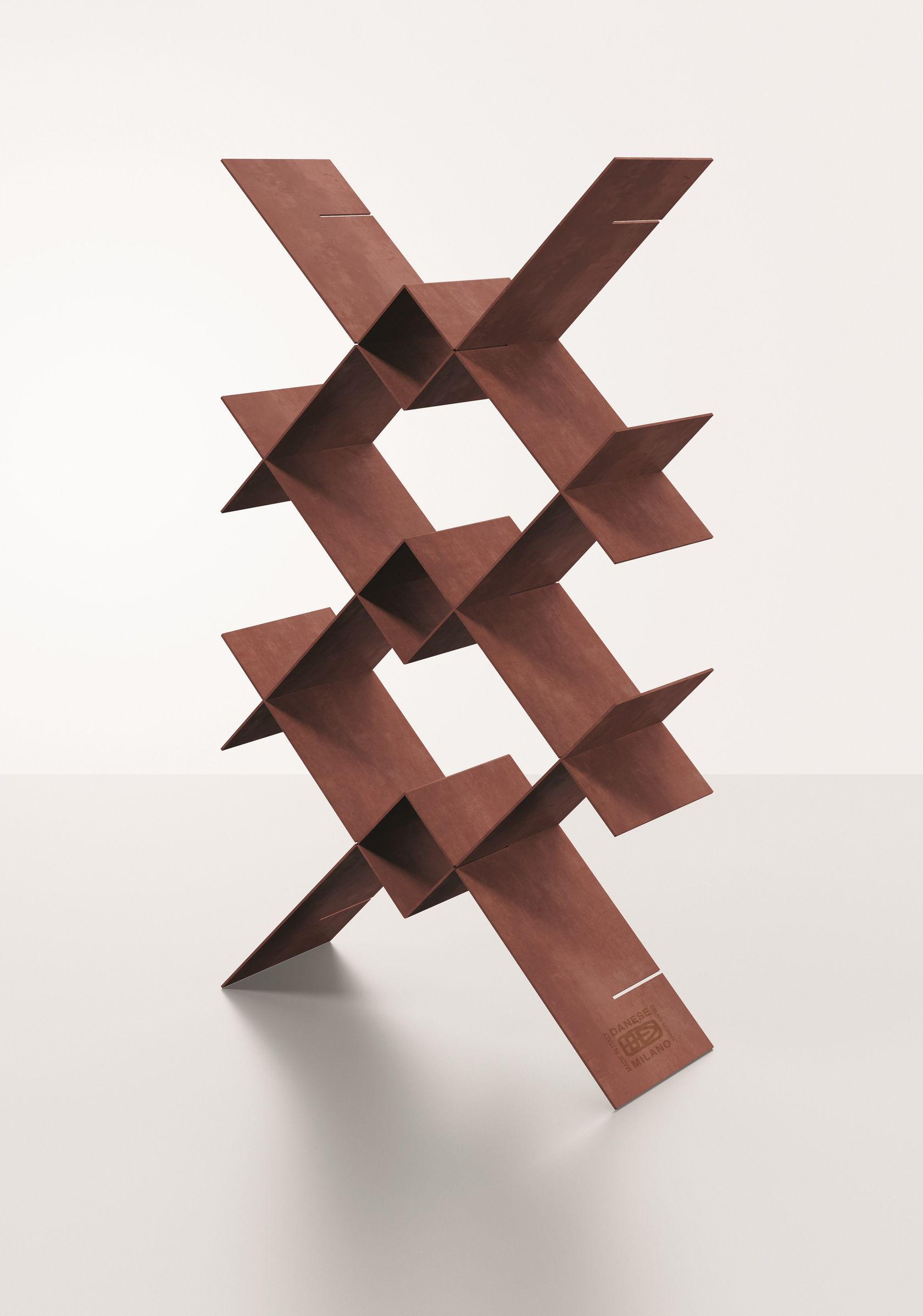 STRUTTURA CONTINUA Libreria By Danese Milano | design Bruno Munari