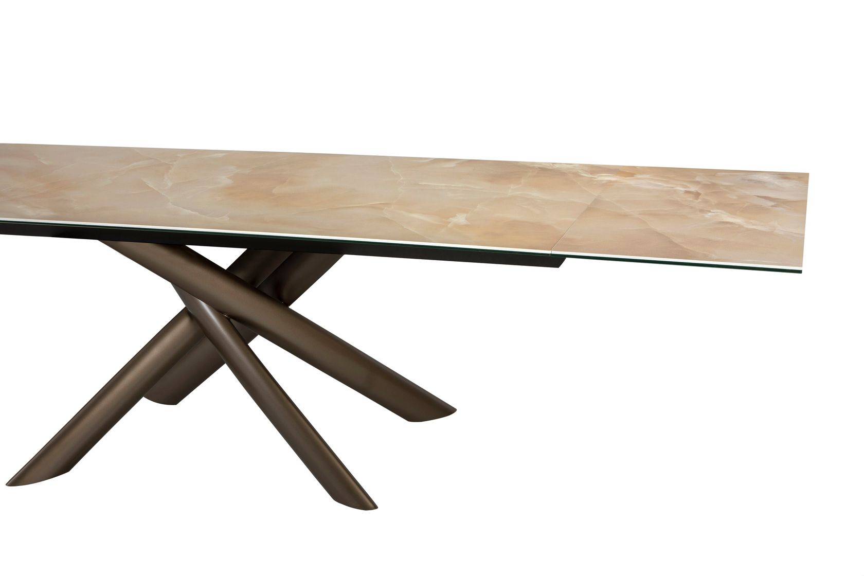 STYLE | Extending table Extending rectangular porcelain stoneware table ...