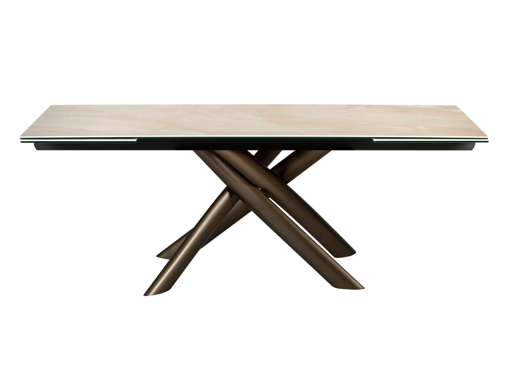 STYLE | Extending table Extending rectangular porcelain stoneware table By Tonin Casa