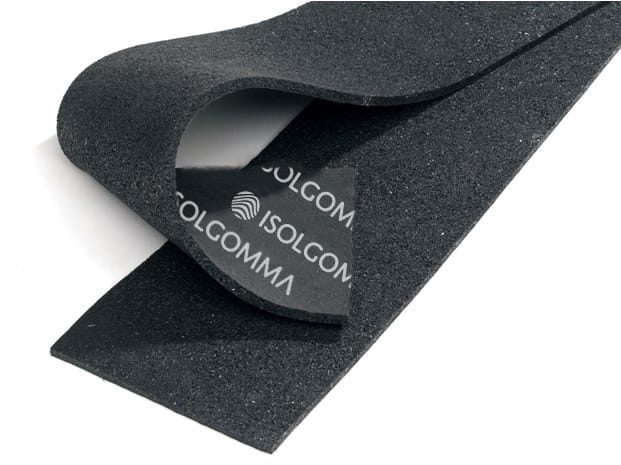 Feutre insonorisant et d’isolation acoustique en matière synthétique STYWALL By Isolgomma