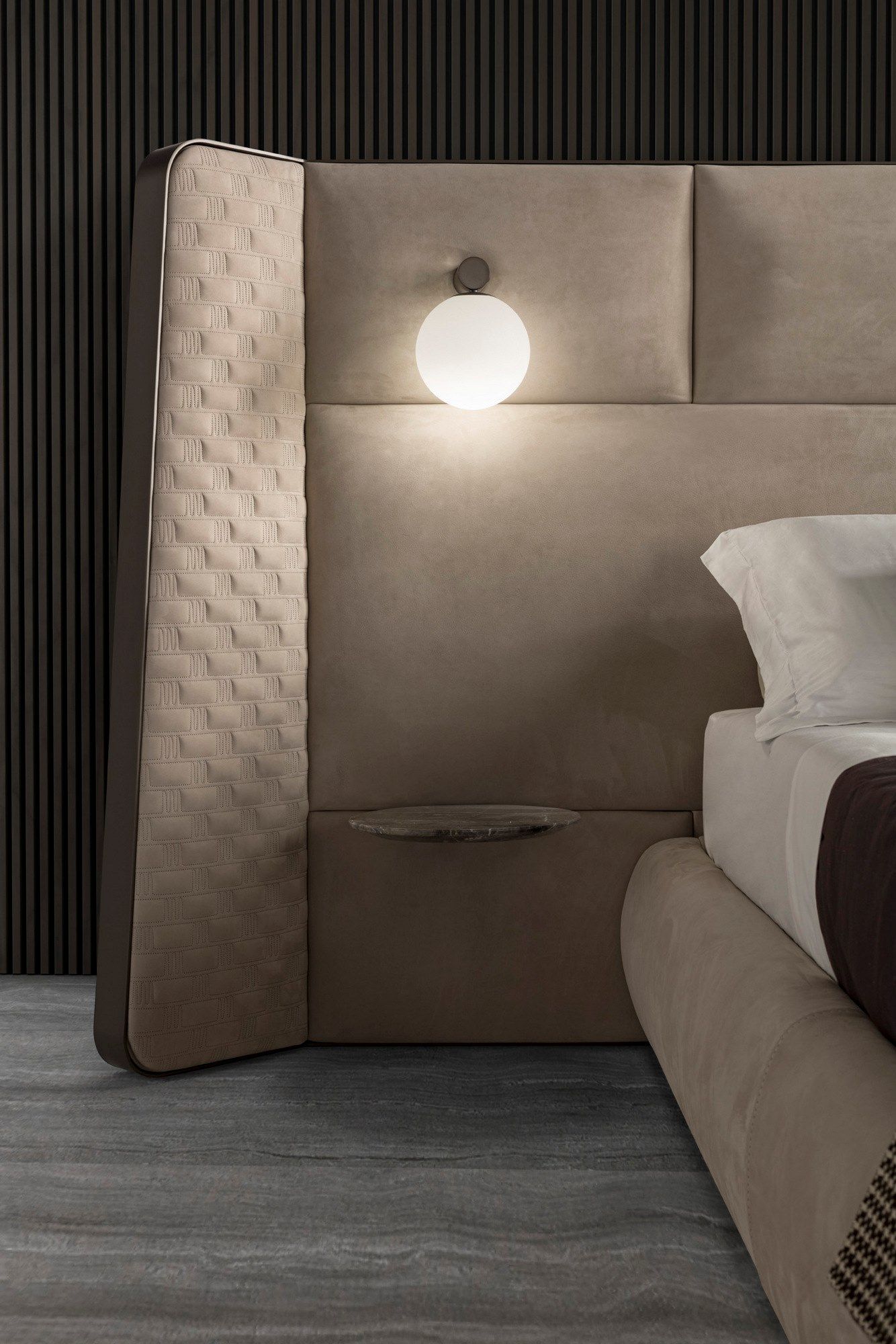 SUITE Bed By Conte - Italian Bed Design | design Giovanni Pesce