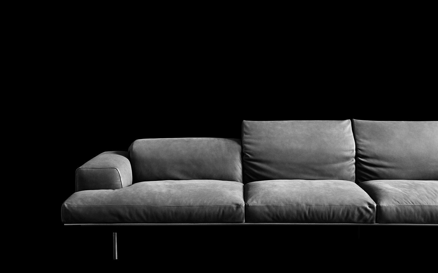 SUMO | Leather sofa By Living Divani design Piero Lissoni