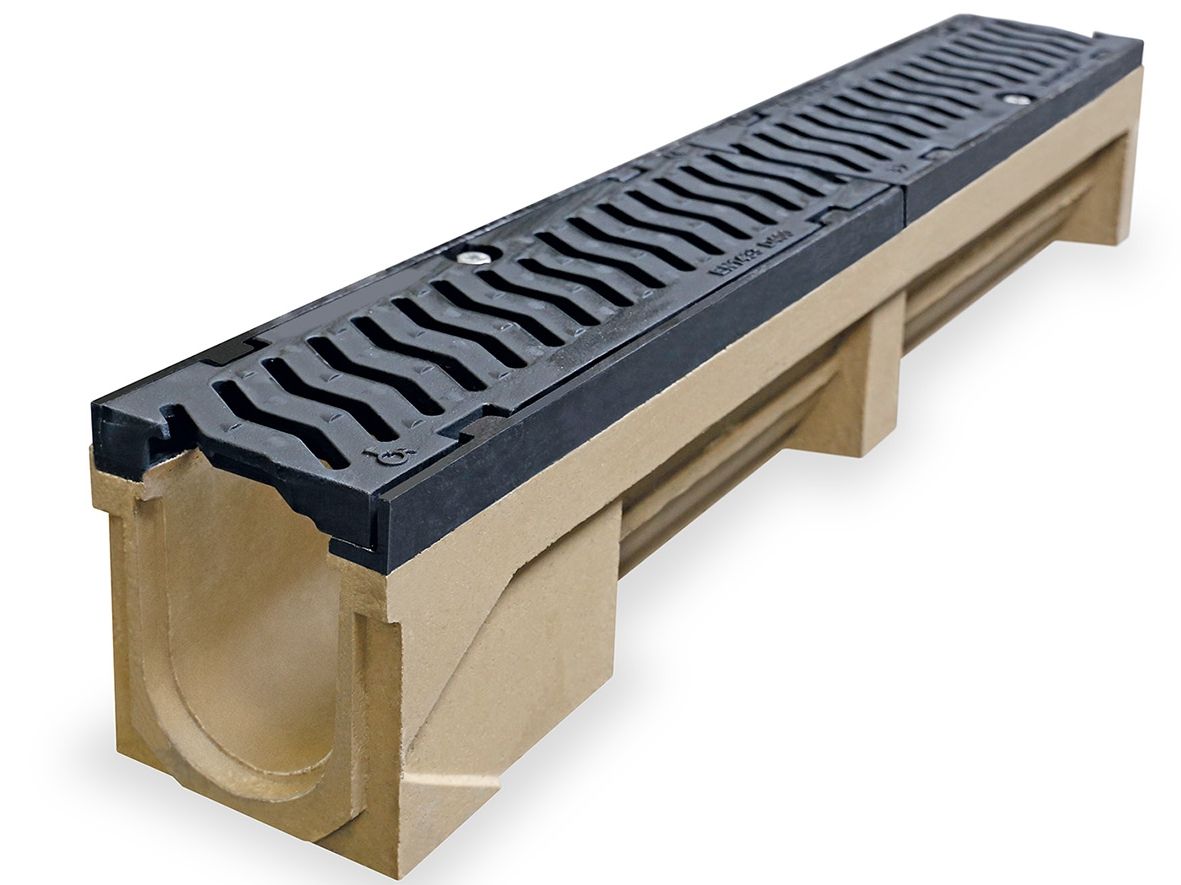 SUPER drainage channel Concrete Drainage channel and part By Pircher