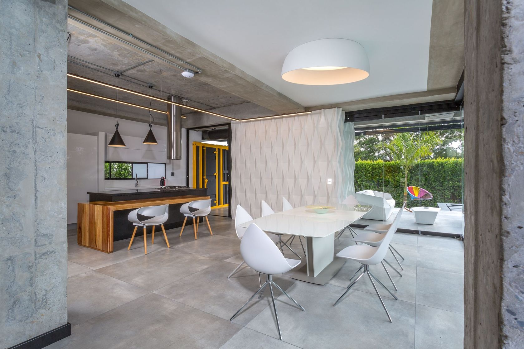 SUPERDOME RECESSED LED semi-inset ceiling lamp By Delta Light