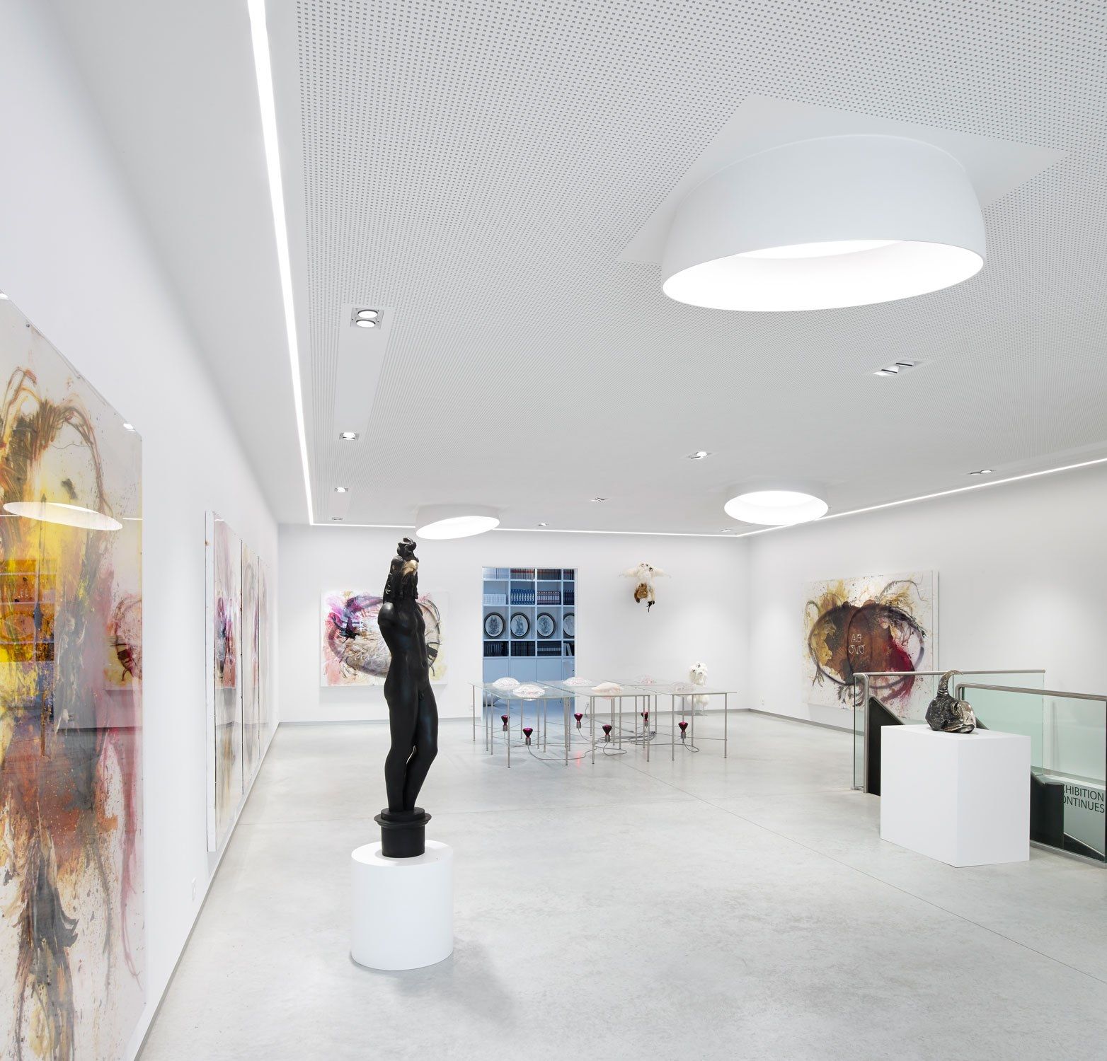 SUPERDOME RECESSED LED semi-inset ceiling lamp By Delta Light