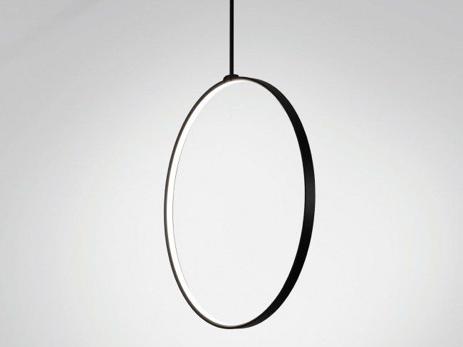 LED ceiling lamp SUPERLOOP VR SBL Superloop Collection By Delta Light
