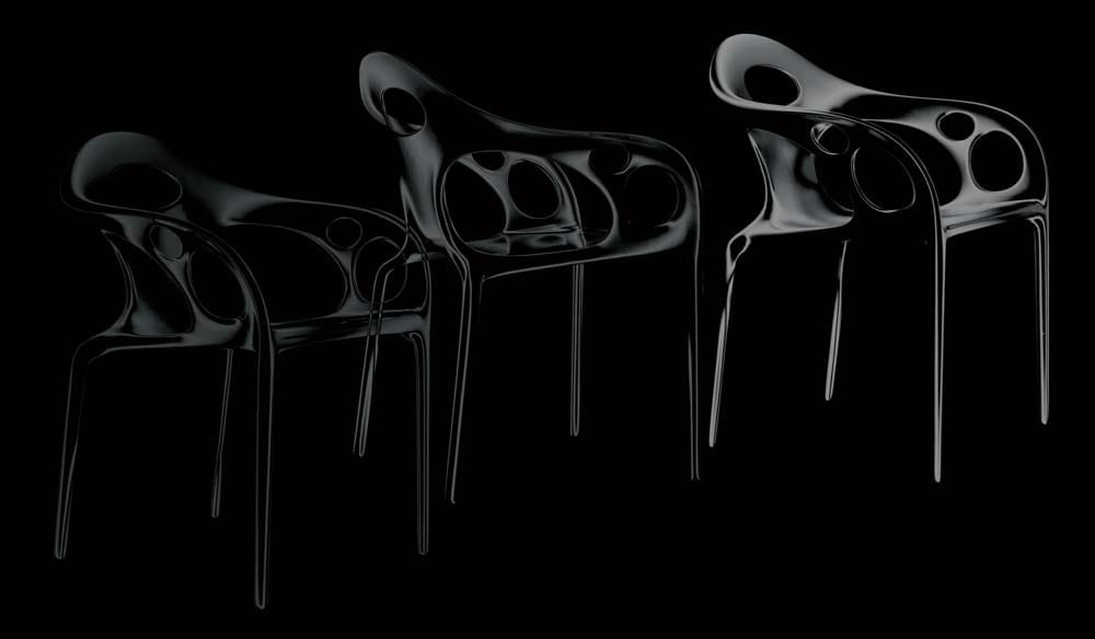 SUPERNATURAL Chair By Moroso | design Ross Lovegrove