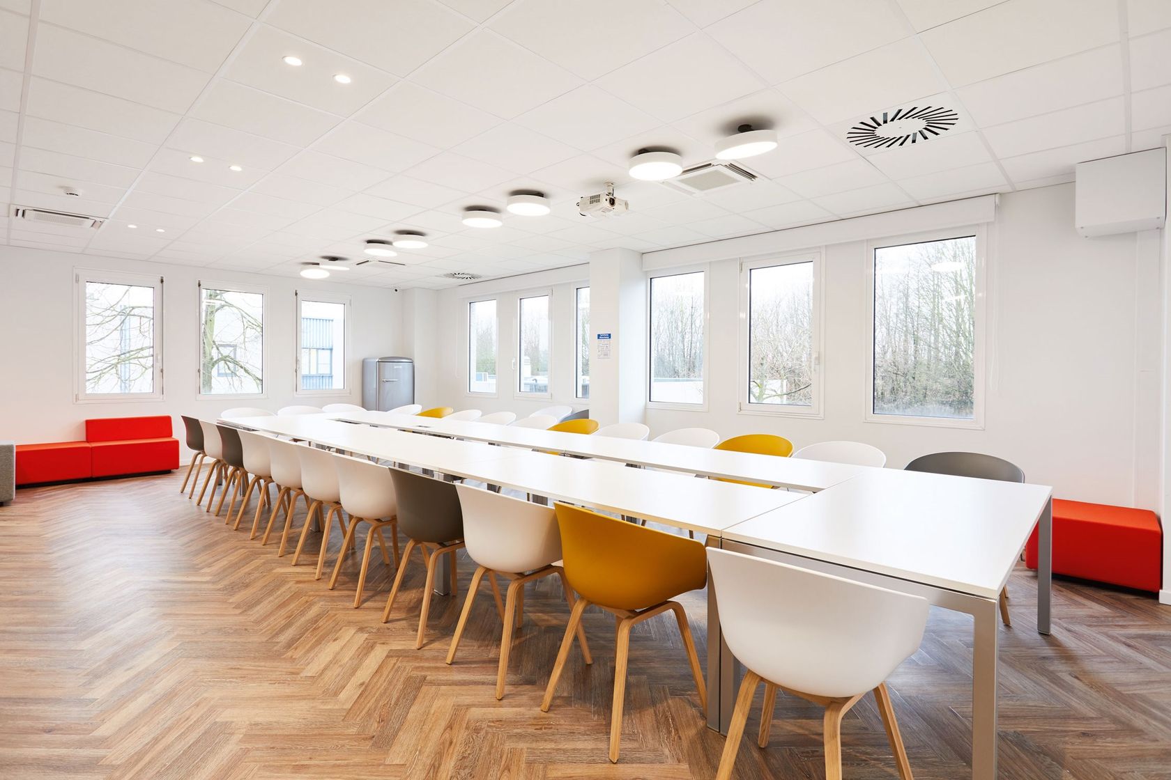 SUPERNOVA XS PIVOT LED adjustable ceiling lamp By Delta Light