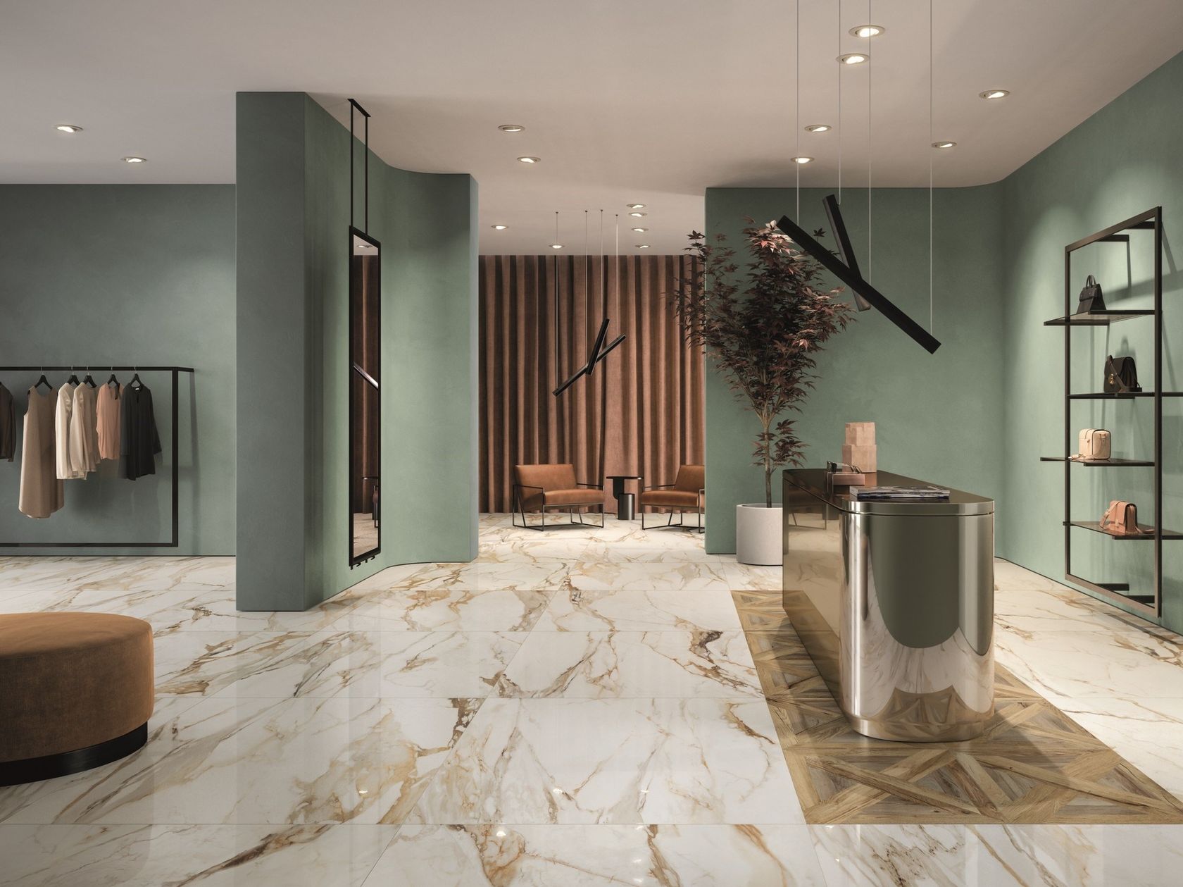 SUPREME EVO Porcelain stoneware wall/floor tiles By Flaviker