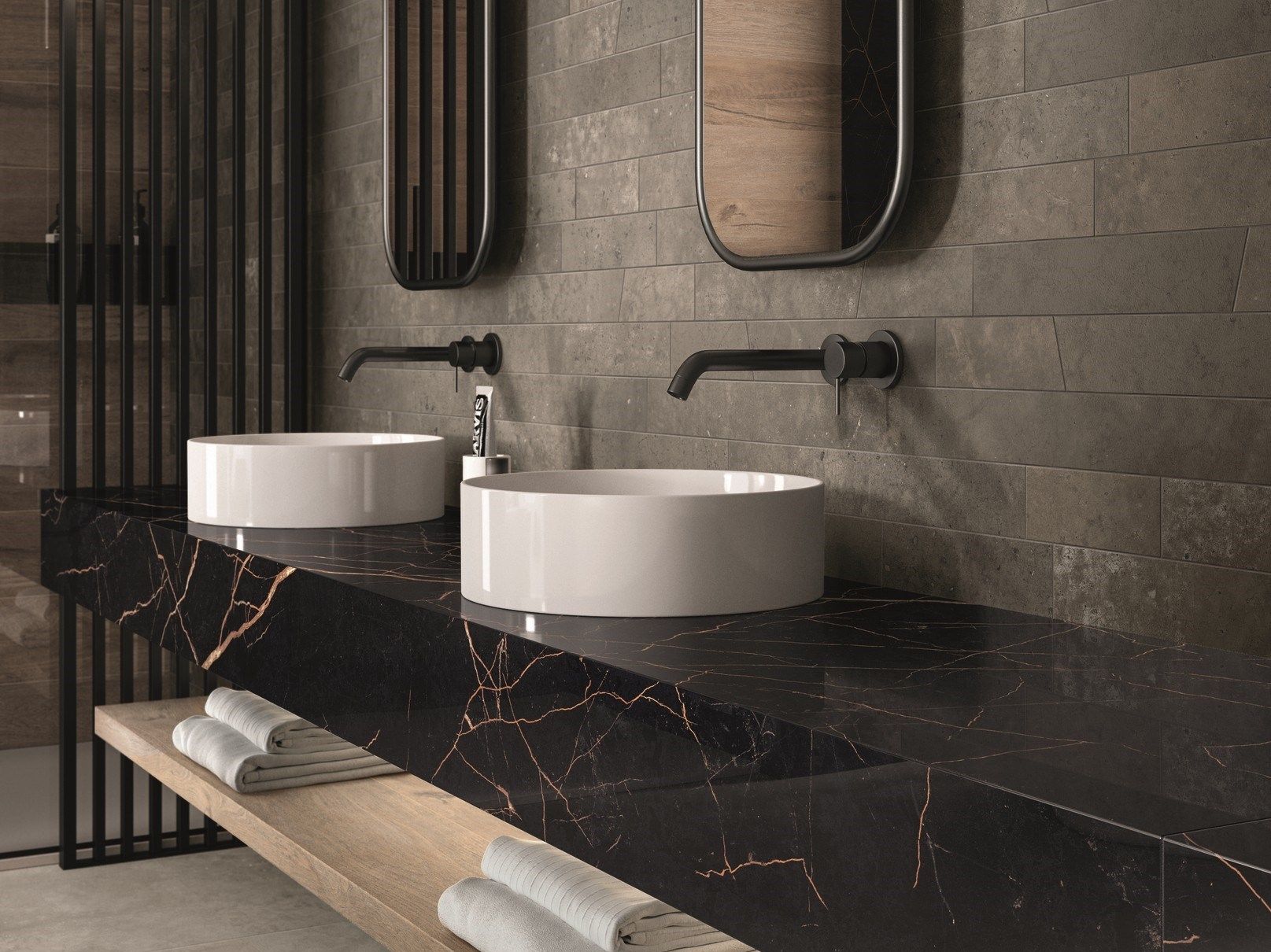 SUPREME EVO Porcelain stoneware wall/floor tiles By Flaviker