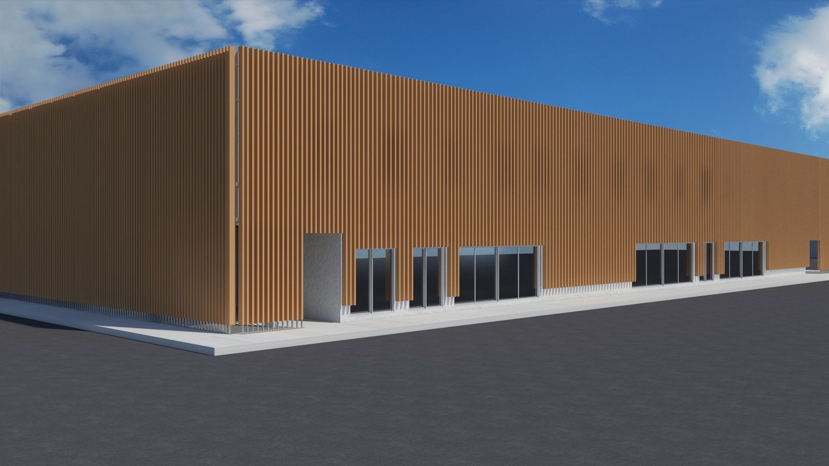 SYSTEM BLADE WPC Sistema y perfil de anclaje para fachada By PACUR