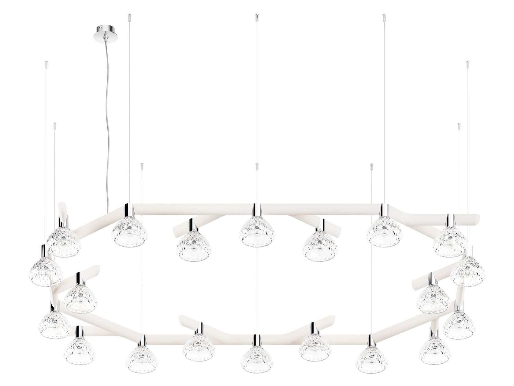 FOLIA Pendant lamp By Saint-Louis | design Noé Duchaufour-Lawrance