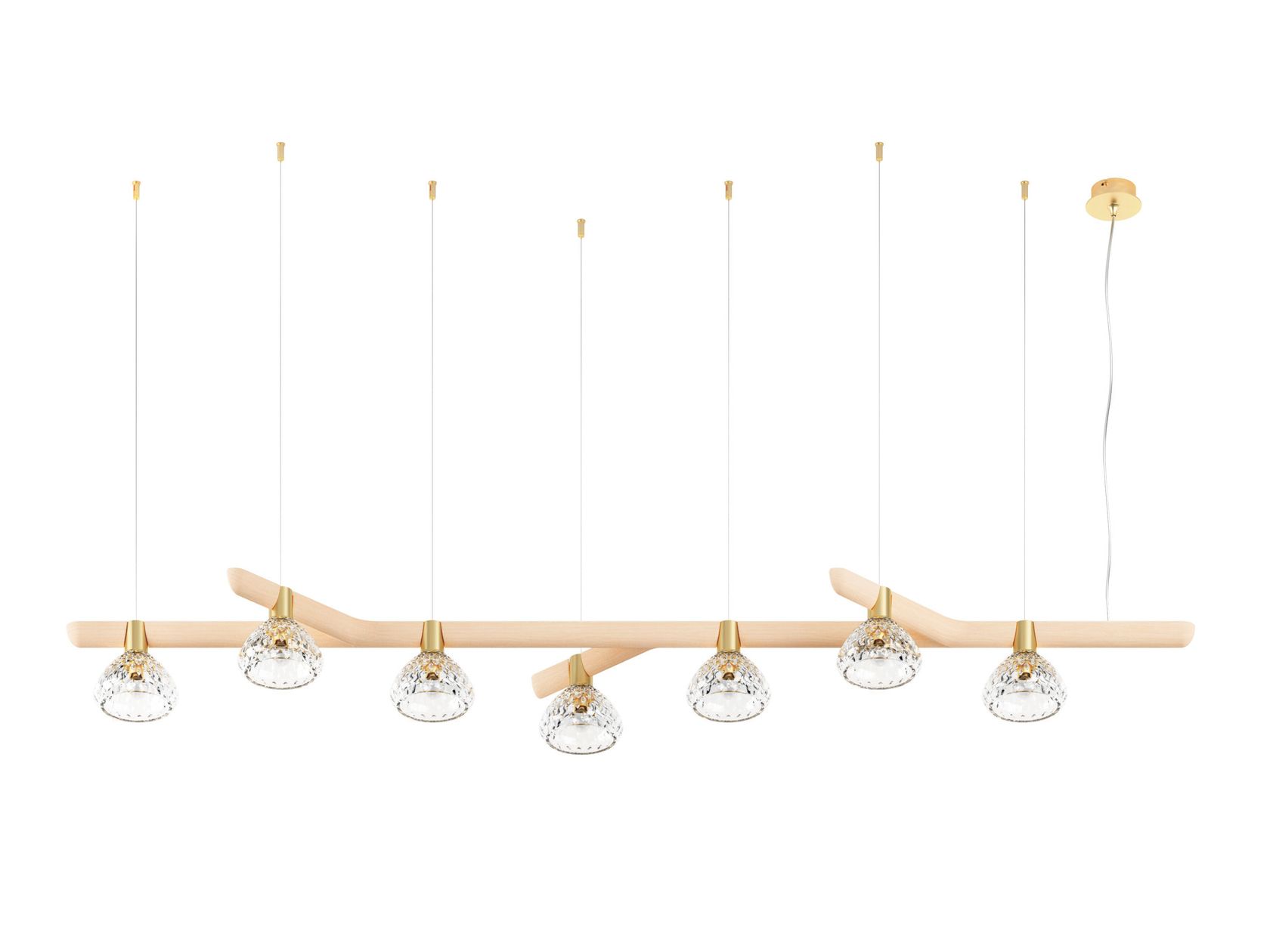 FOLIA Pendant lamp By Saint-Louis | design Noé Duchaufour-Lawrance