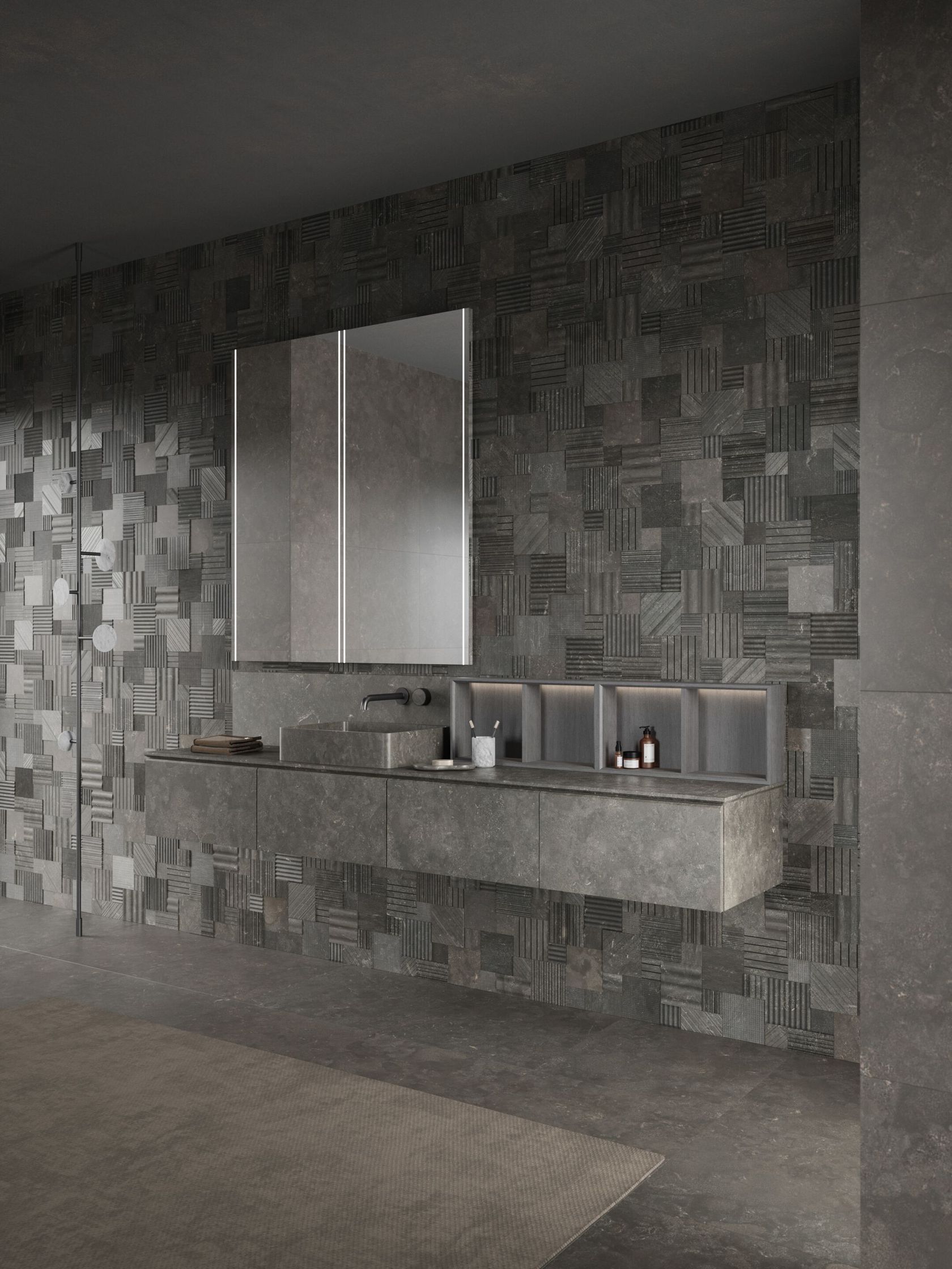 PATCHWORK 3D Wall Cladding By Salvatori