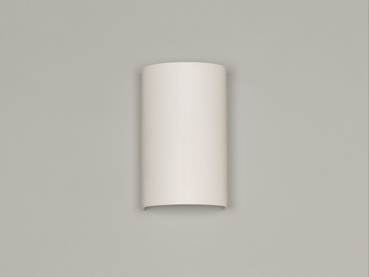 SINGULAR Applique murale à LED en lin By Santa & Cole | design Miguel Milà
