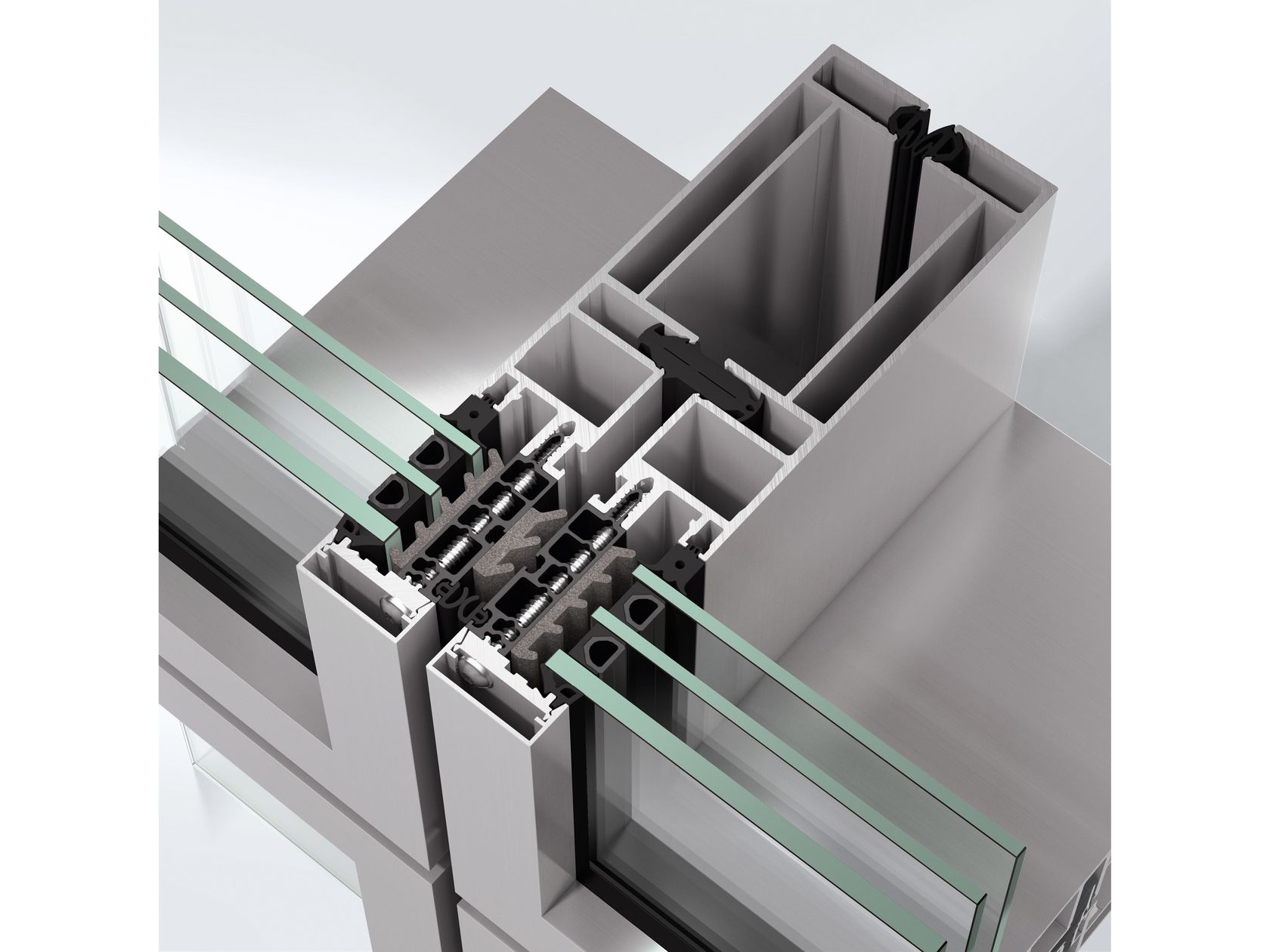 Schüco AF UDC 80 SI Aluminium Continuous facade system By Schüco