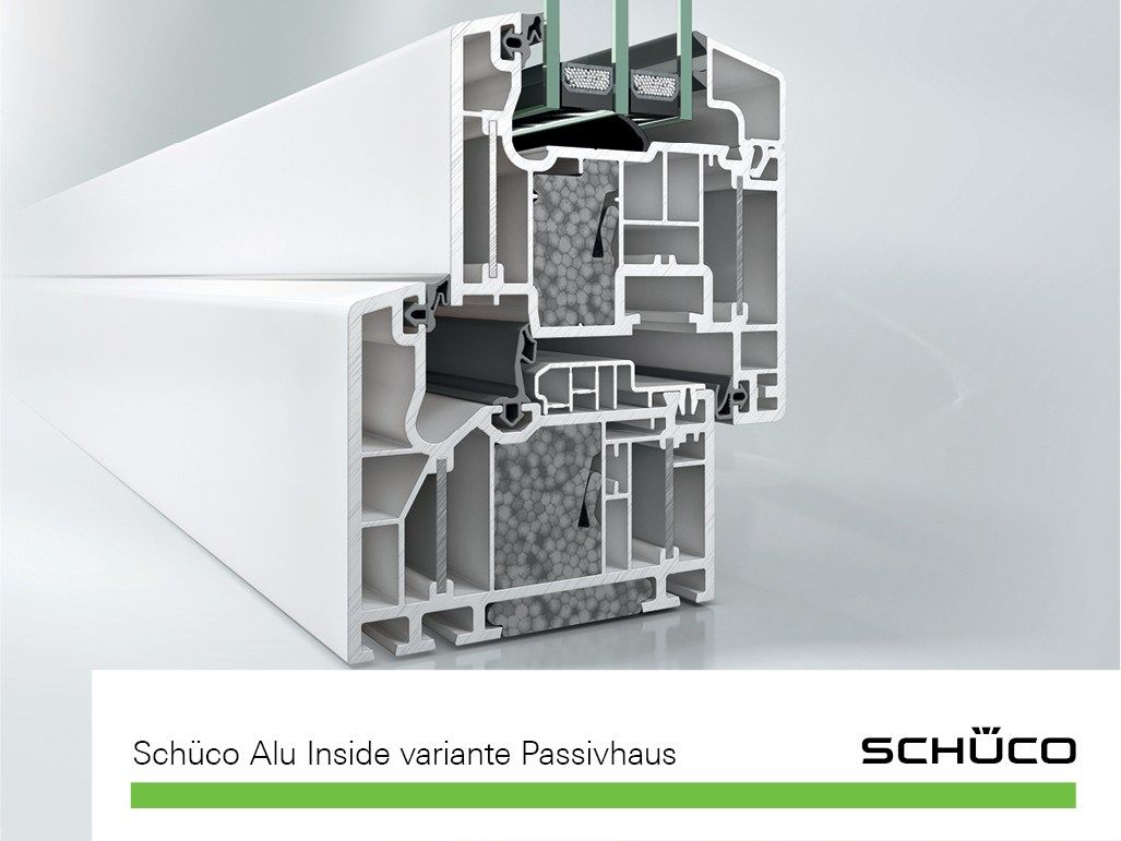 PVC window Schüco Alu Inside By Schüco PWS Italia