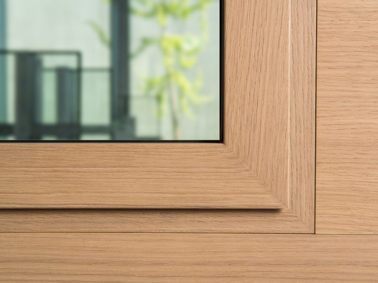 Schüco SmartWood Aluminium and wood window By Schüco