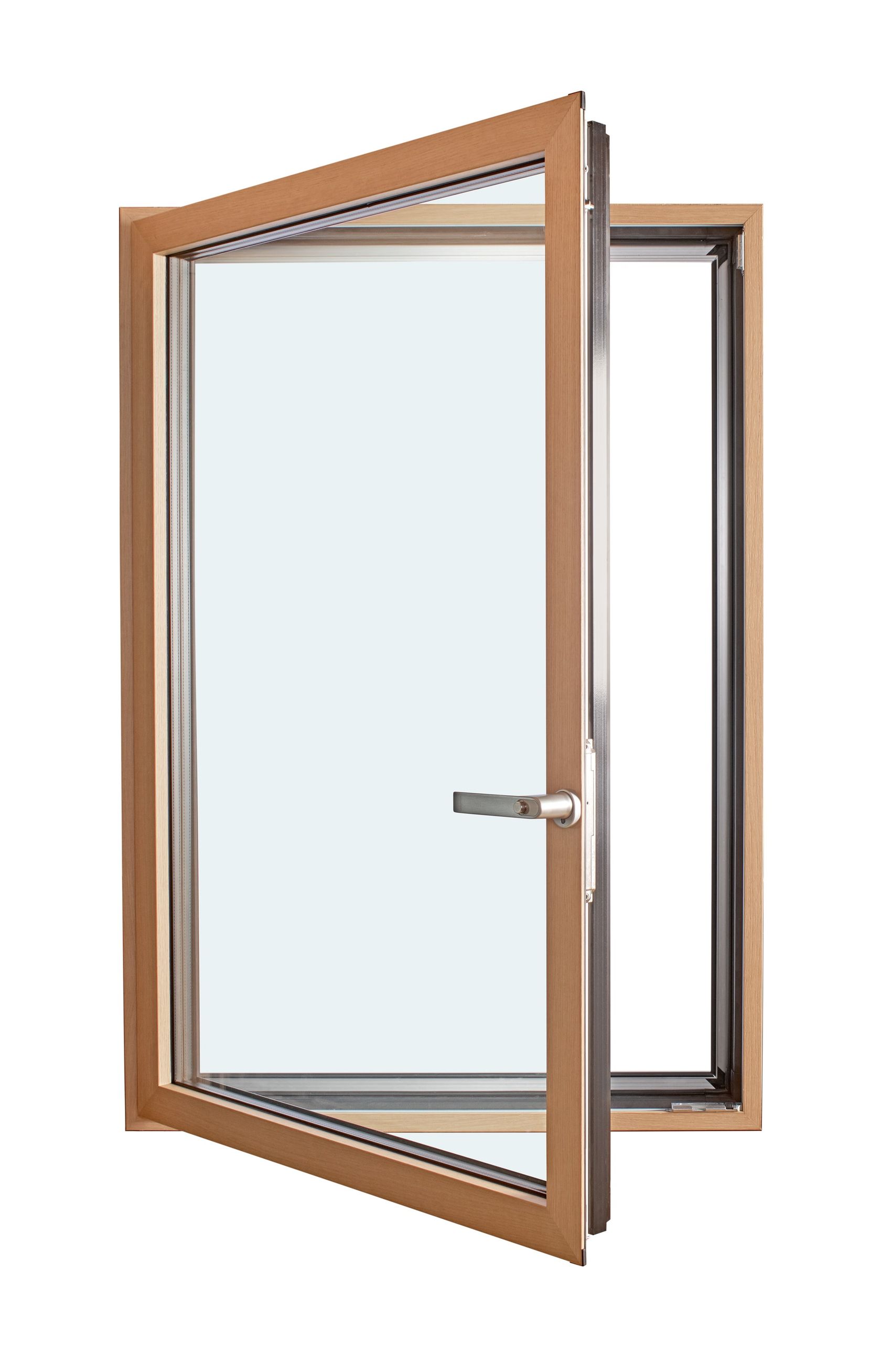 Schüco SmartWood Aluminium and wood window By Schüco