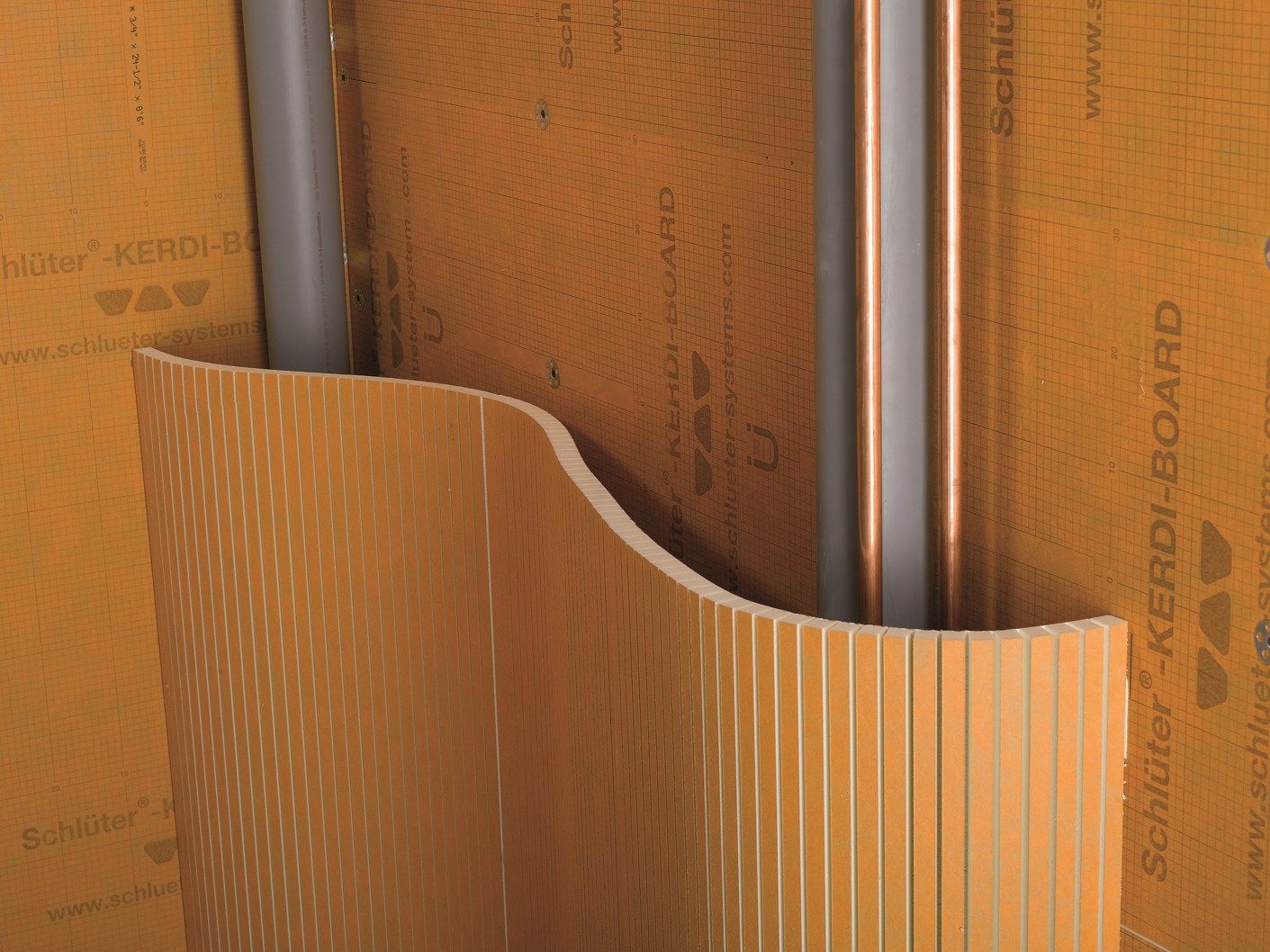 Schlüter®-KERDI-BOARD Pannelli impermeabilizzanti e autoportanti By ...