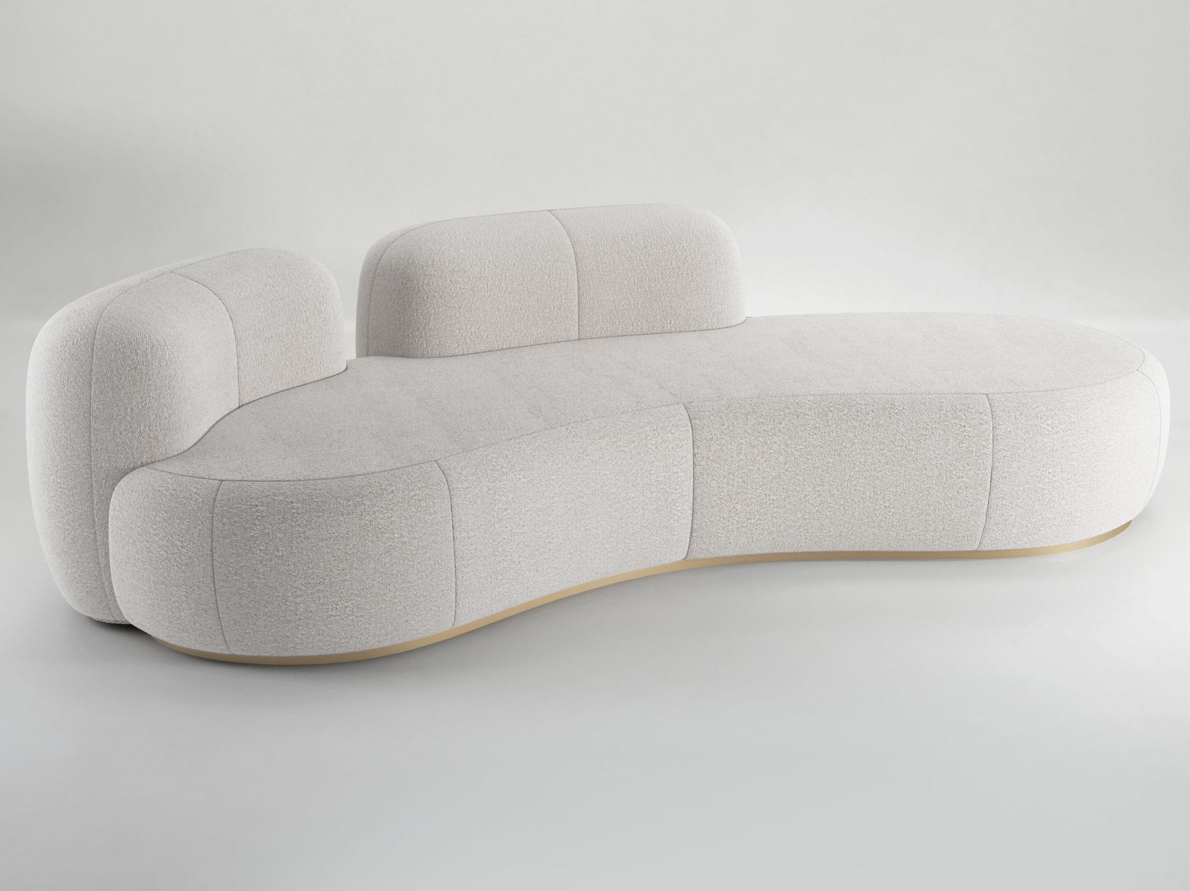 TATEYAMA CLOUD 2 seater fabric sofa By Secolo