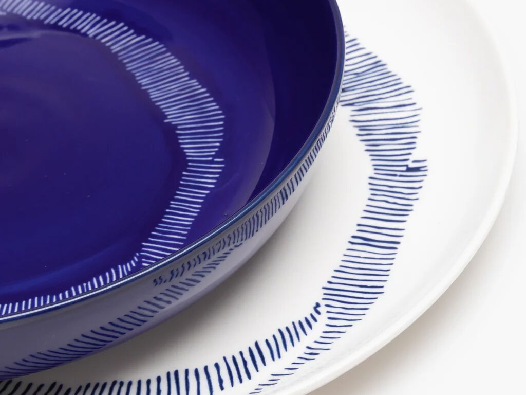 FEAST FULL SET Glazed porcelain stoneware plates set By Serax