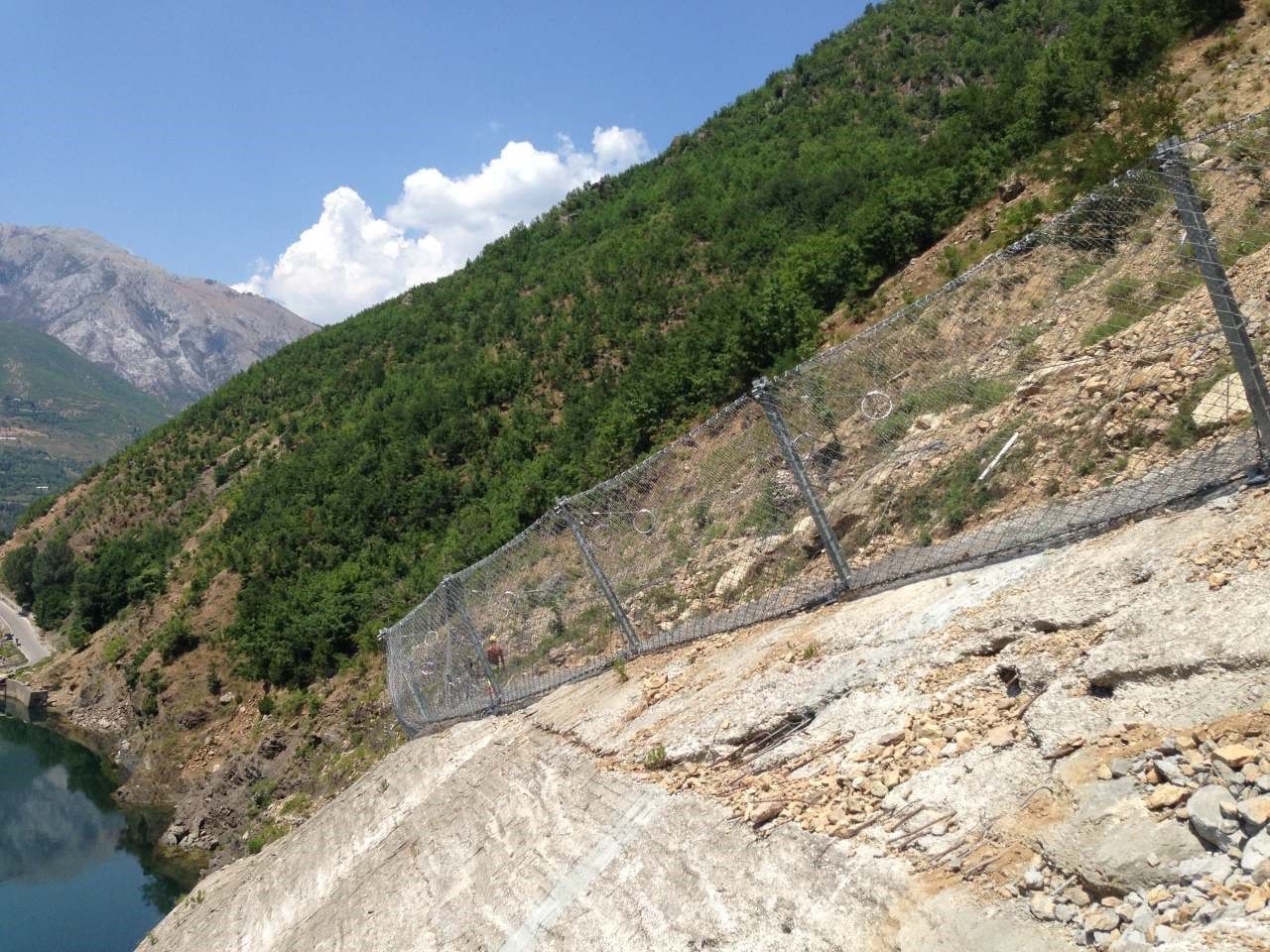 Shallow landslide barriers SL Rockfall protection Protective mesh By ...