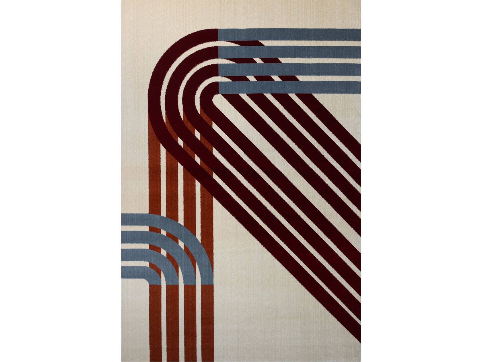 MY WAY Patterned rectangular polypropylene rug By Shishka Project