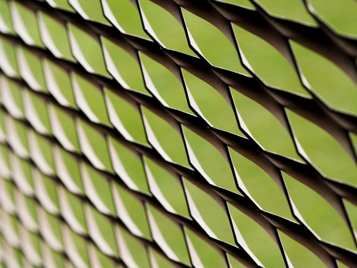 Expanded metal Stretched mesh for facade finish FAÇADE By METAL DEPLOYE