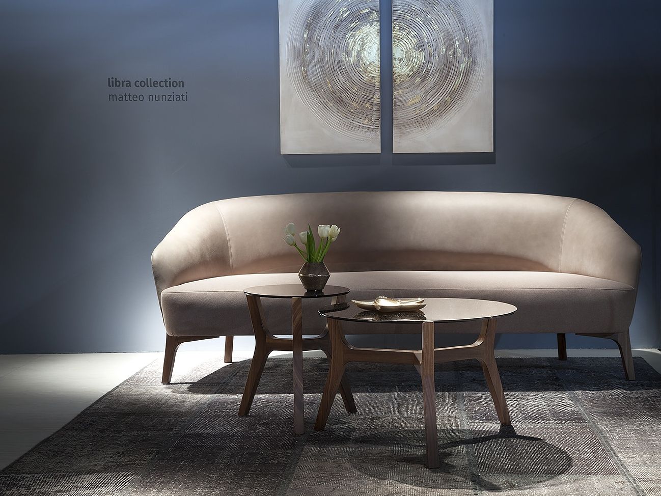 LIBRA 3 seater fabric sofa By Tonon | design Matteo Nunziati