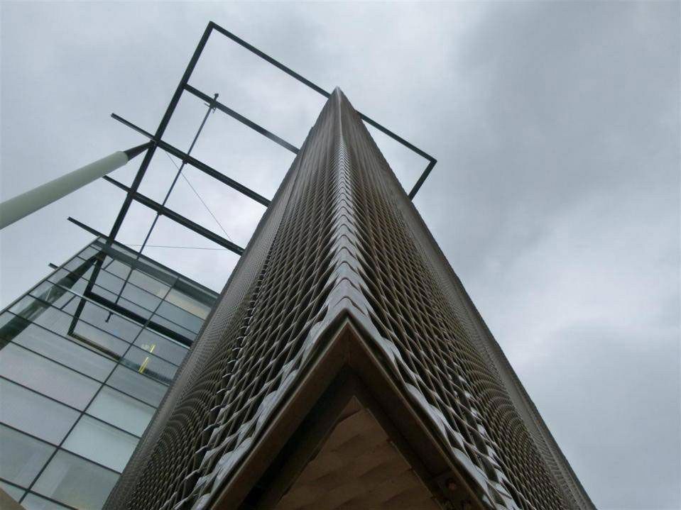 Solar shading Expanded metal solar shading By FILS