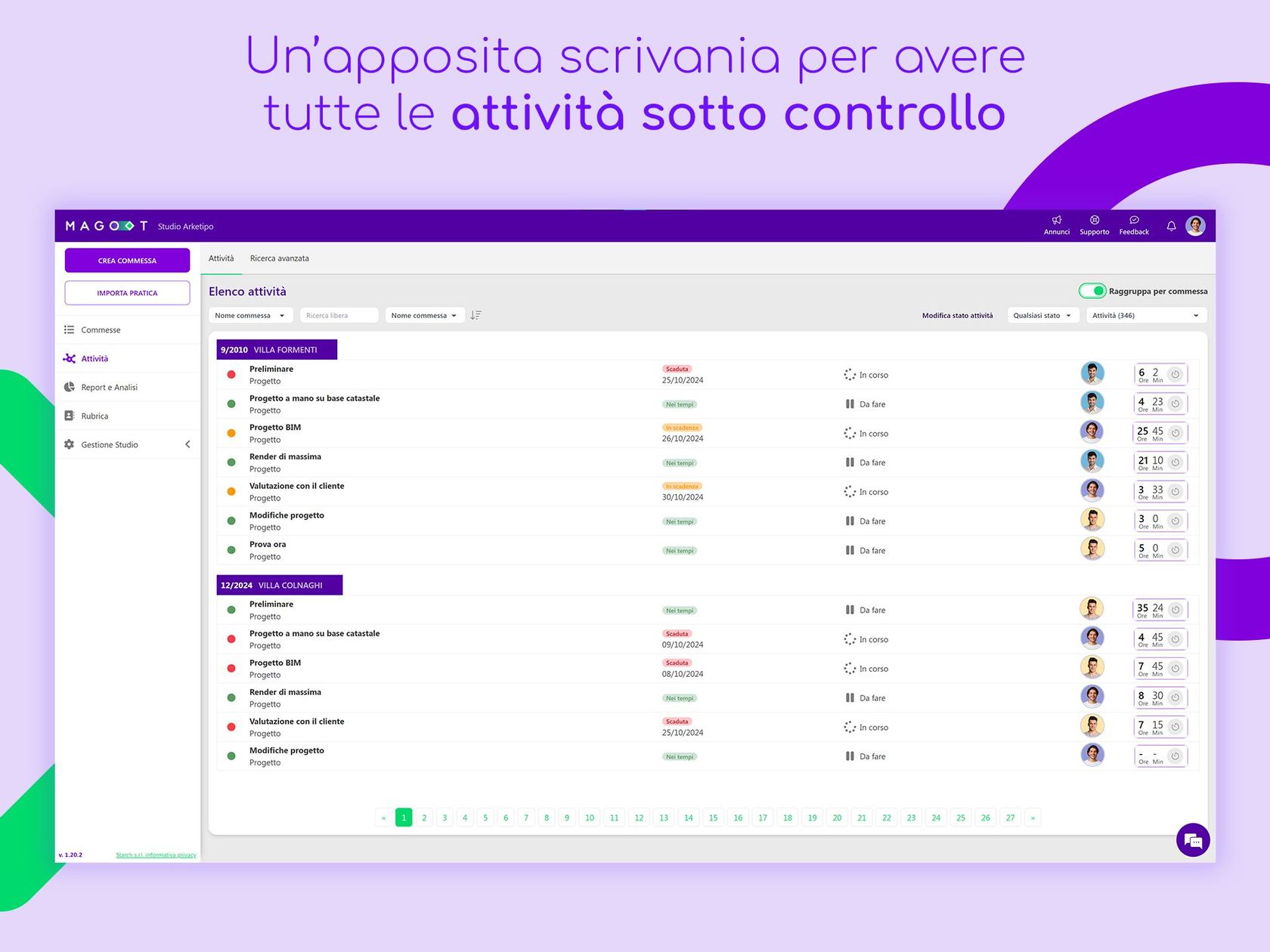 MAGOOT Gestione commessa edile By Starch