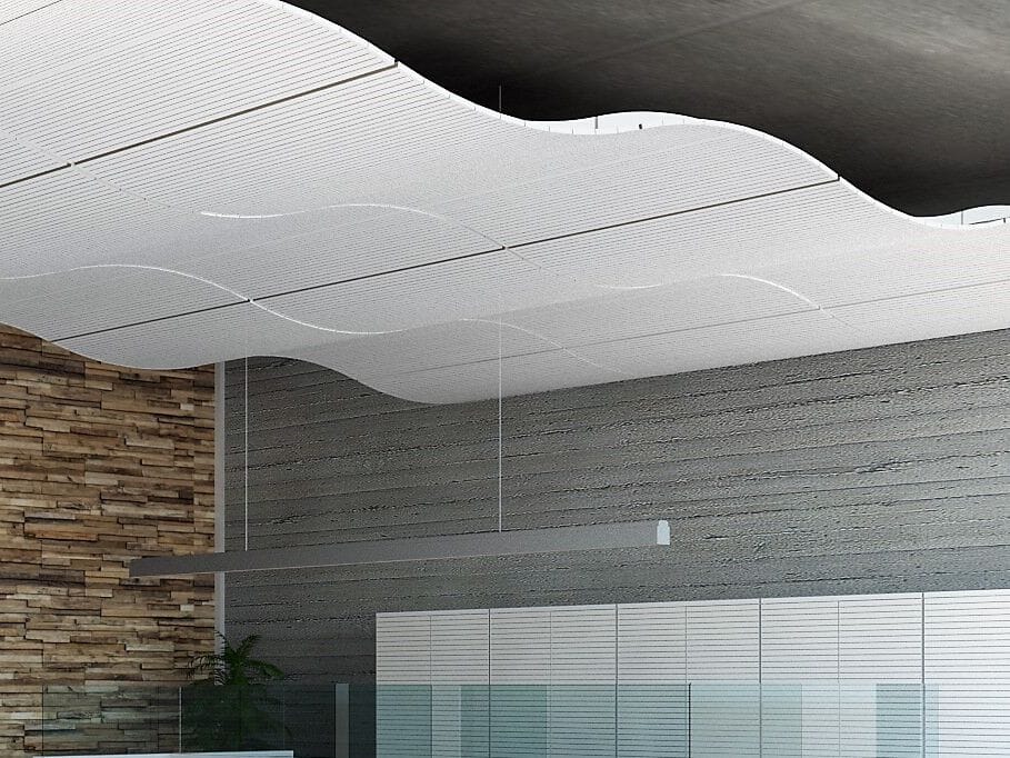 WAVE Ceiling panels By Stefani