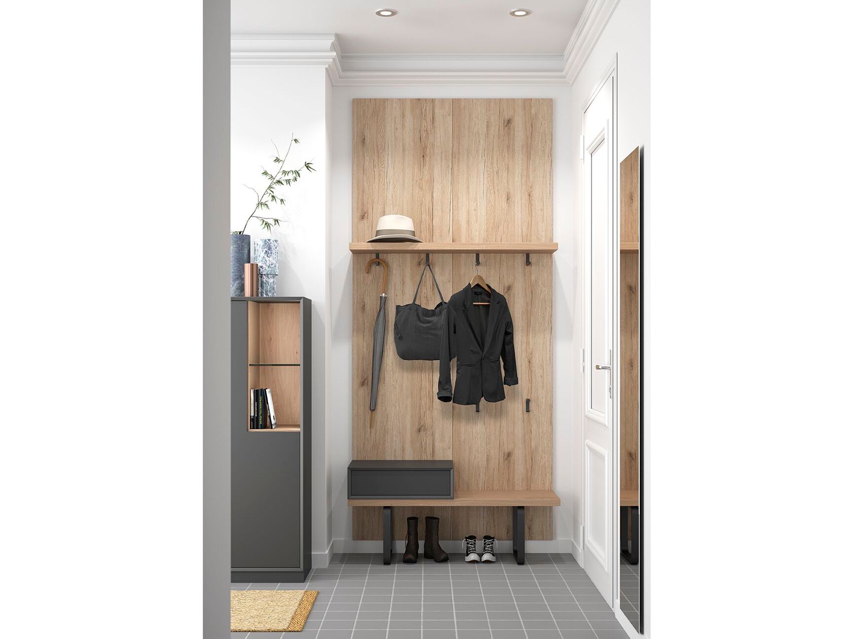 MODO BLACK EDITION Hallway unit By Sudbrock Möbelwerk