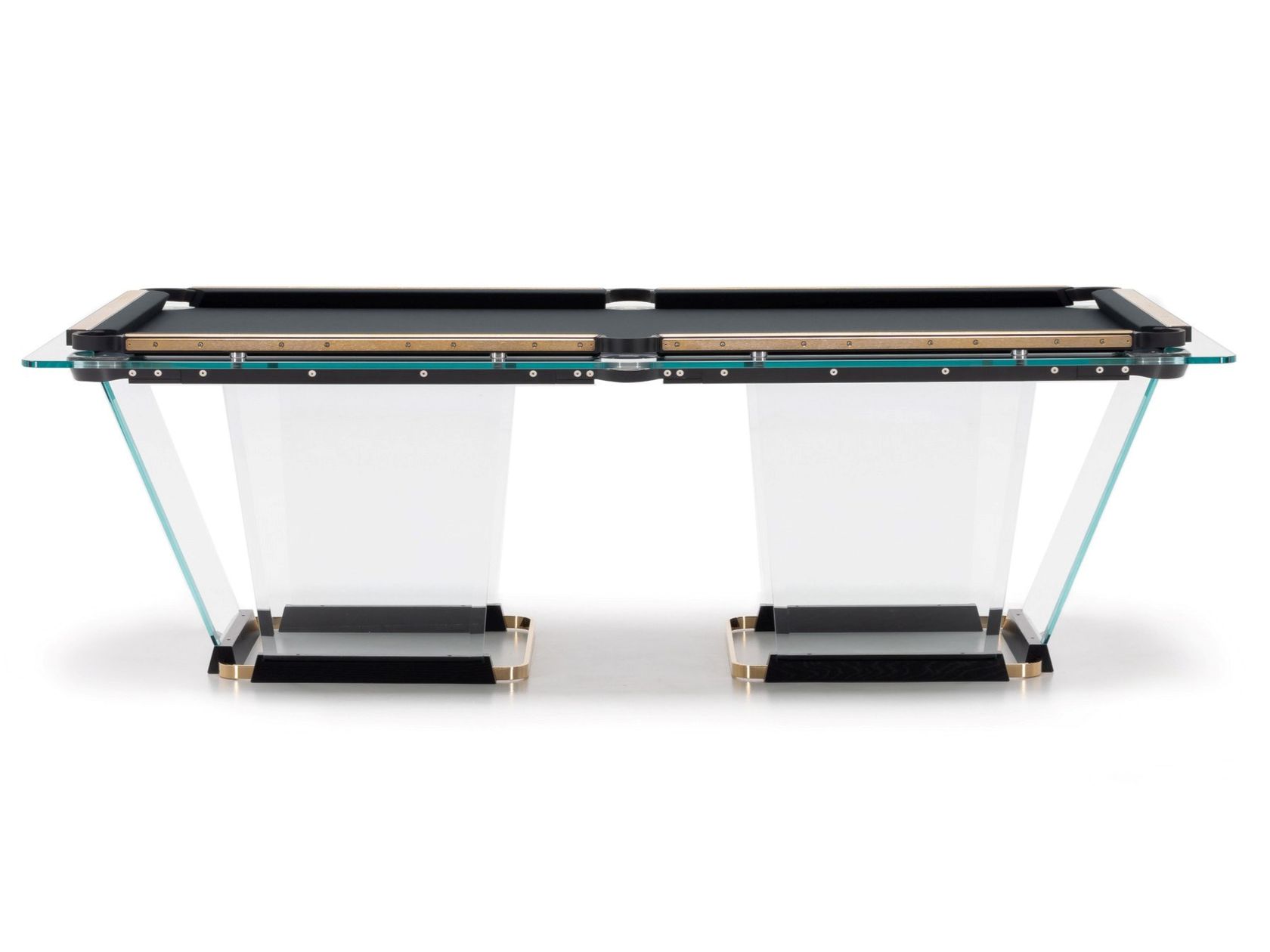 T1.3 GOLD Game table By Teckell | design Marc Sadler