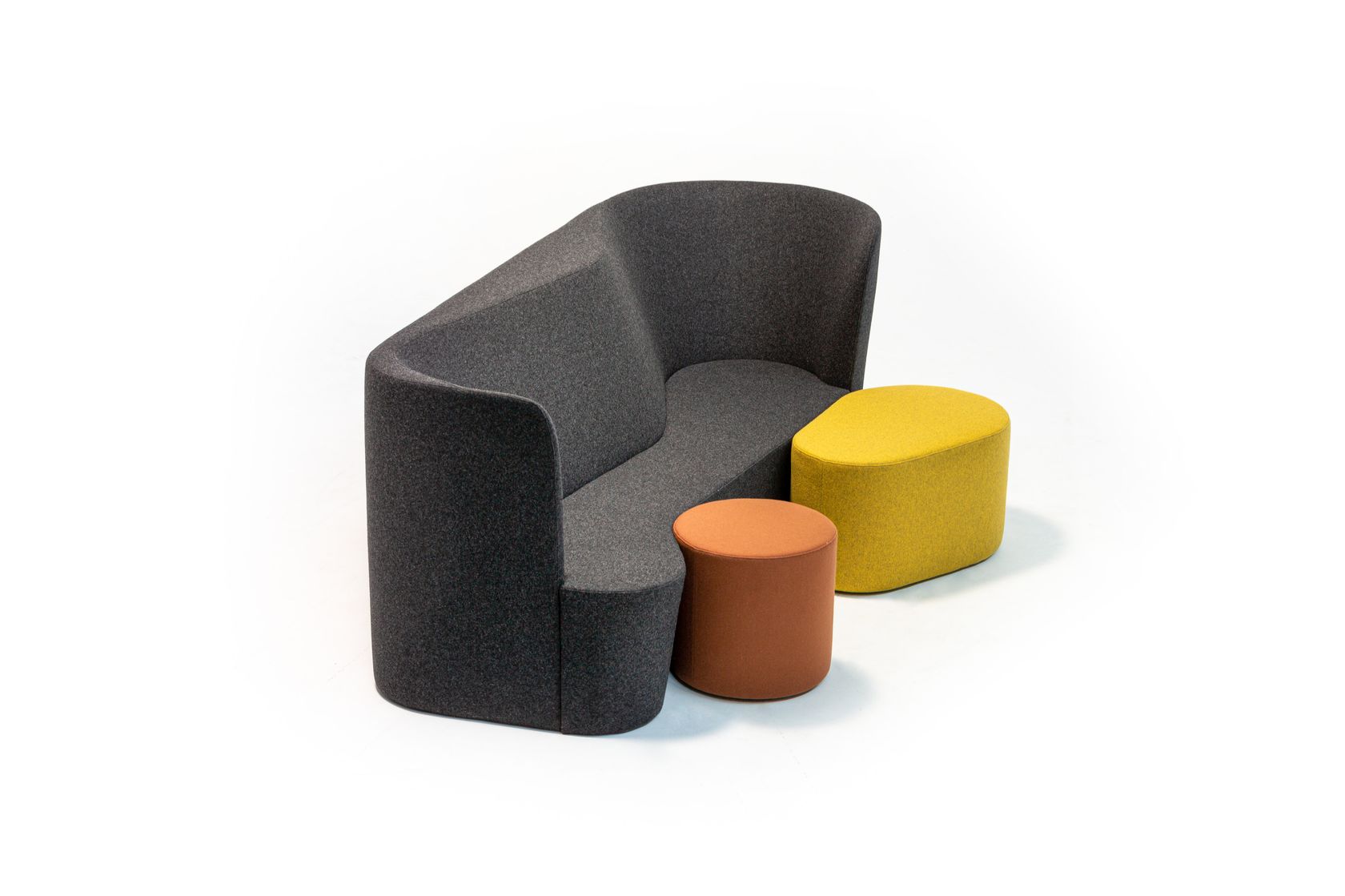 TABA | Round pouf By Moroso design Alfredo Häberli