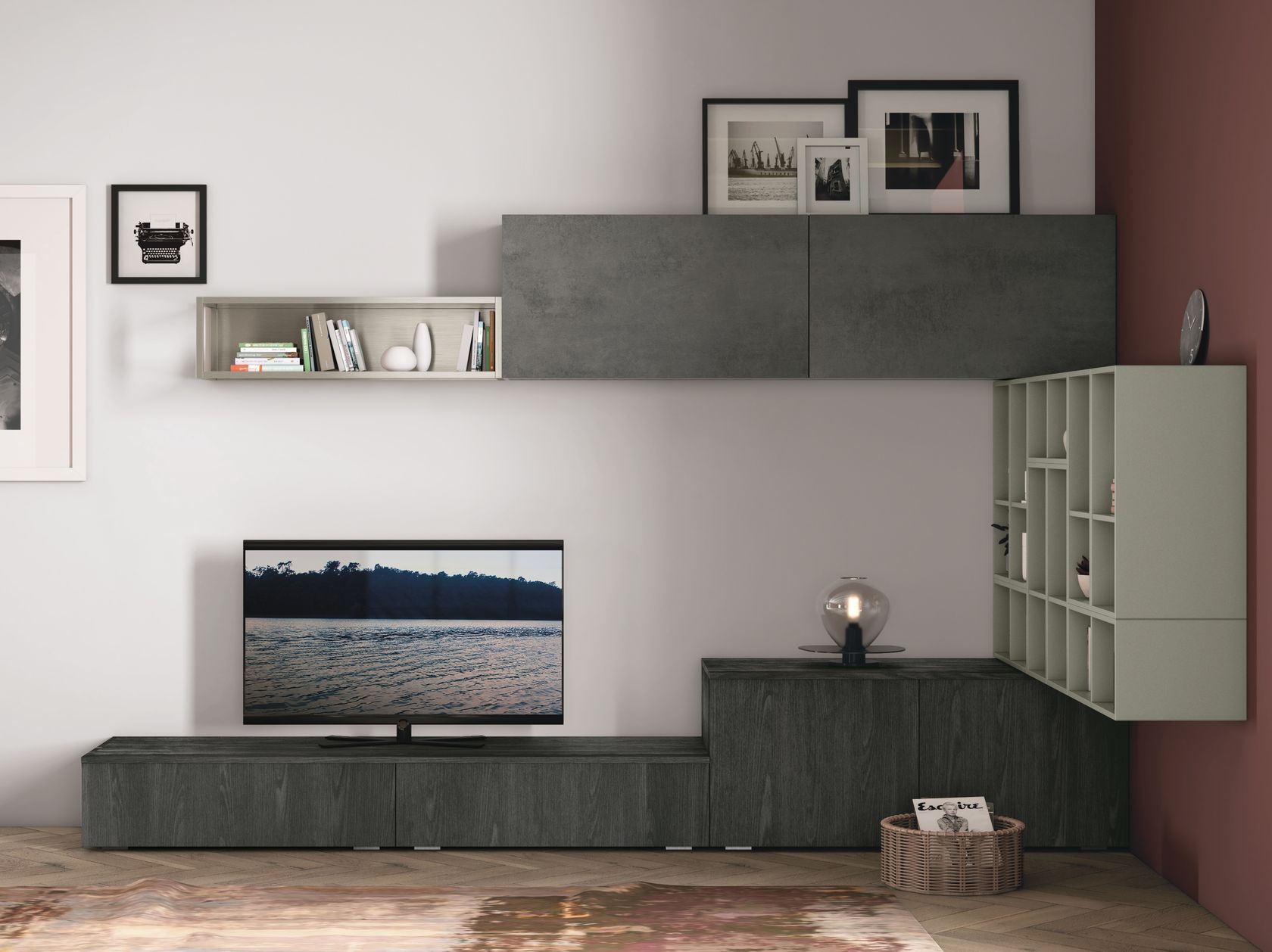 TABLET | Parete attrezzata By CREO Kitchens