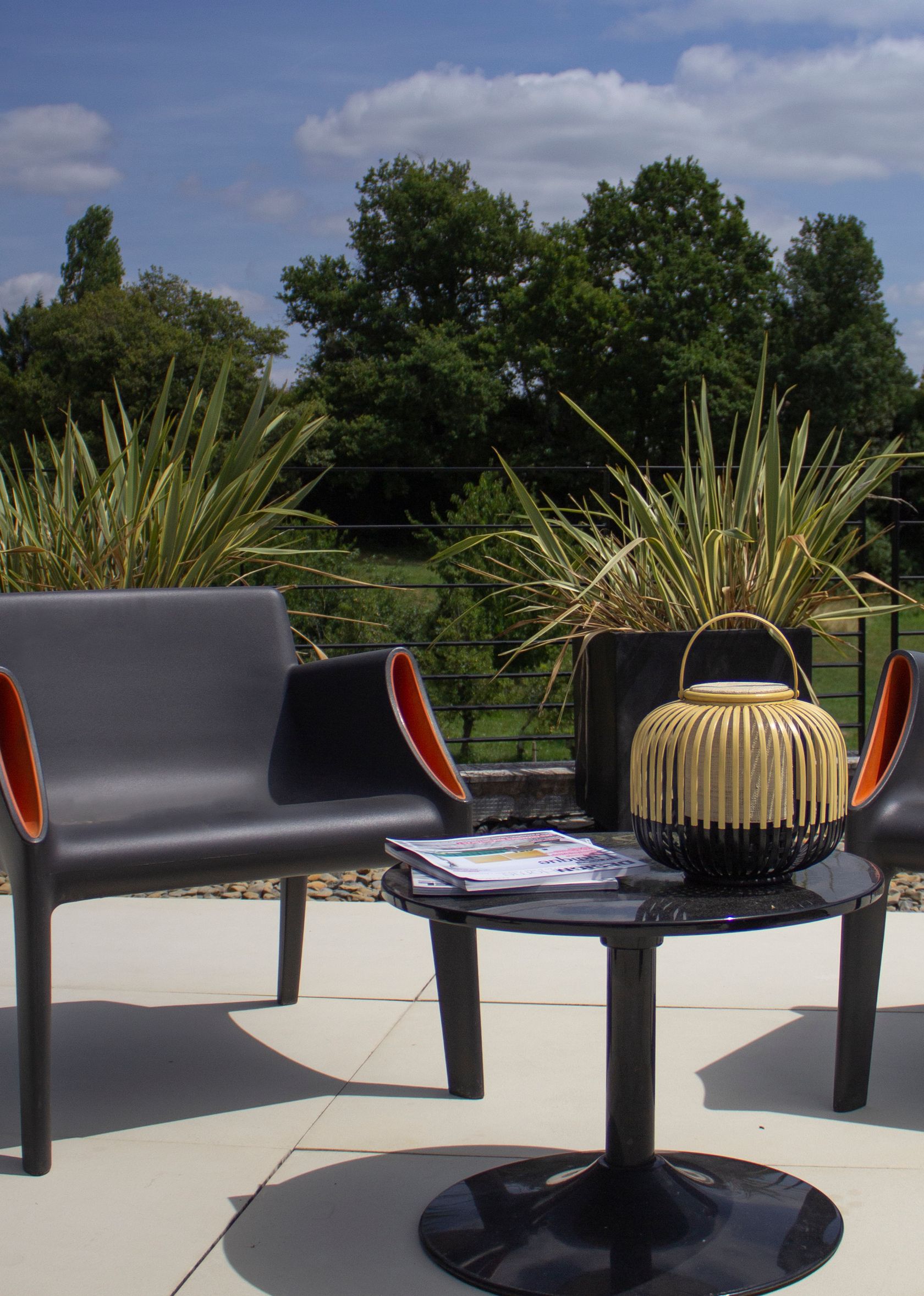 Lampada da terra per esterno in bambù TAKE A WAY By Forestier design ...
